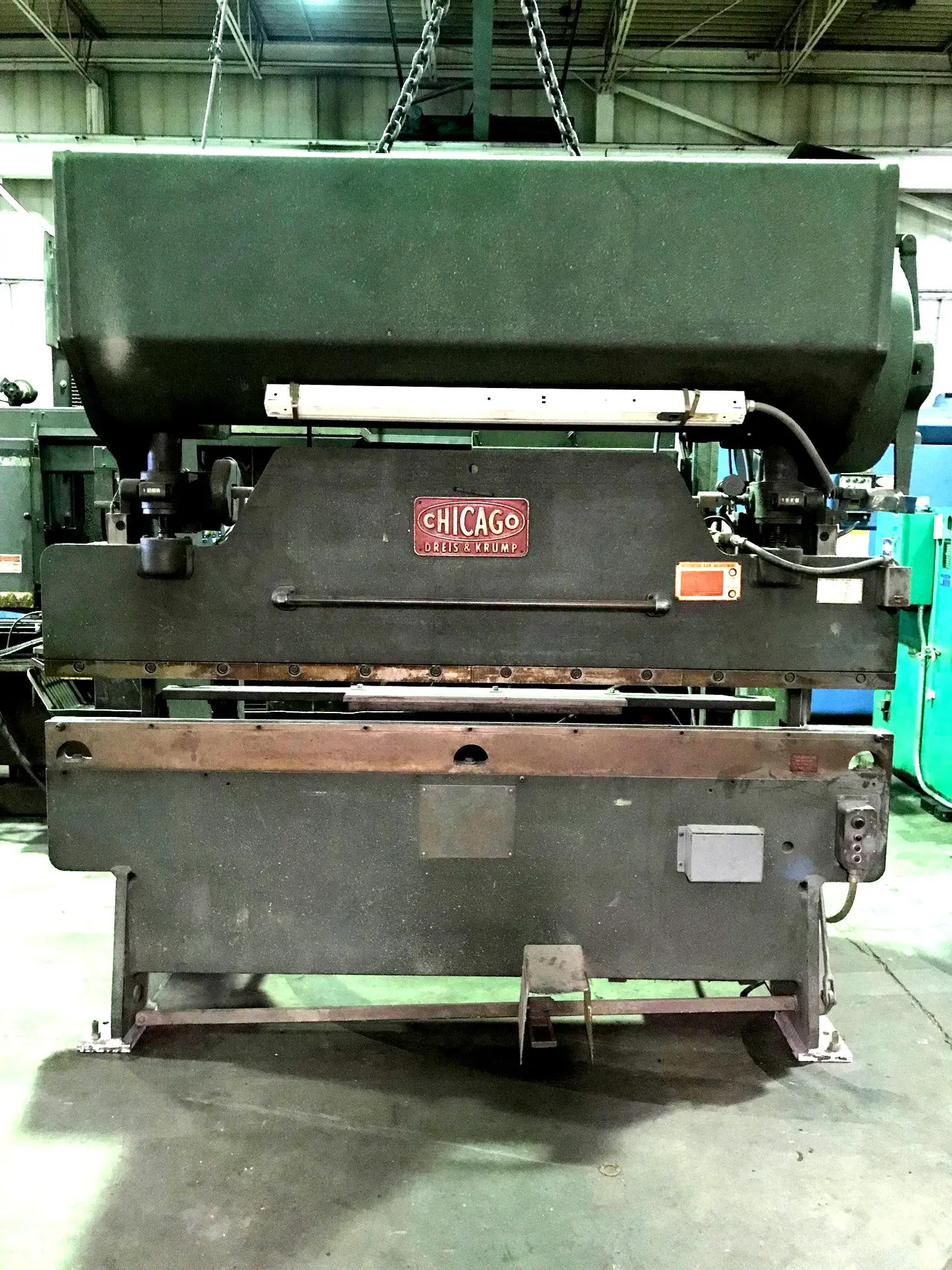 Used 1965 CHICAGO DREIS & KRUMP 68-B Brakes, Press 10602 | Westbrook ...