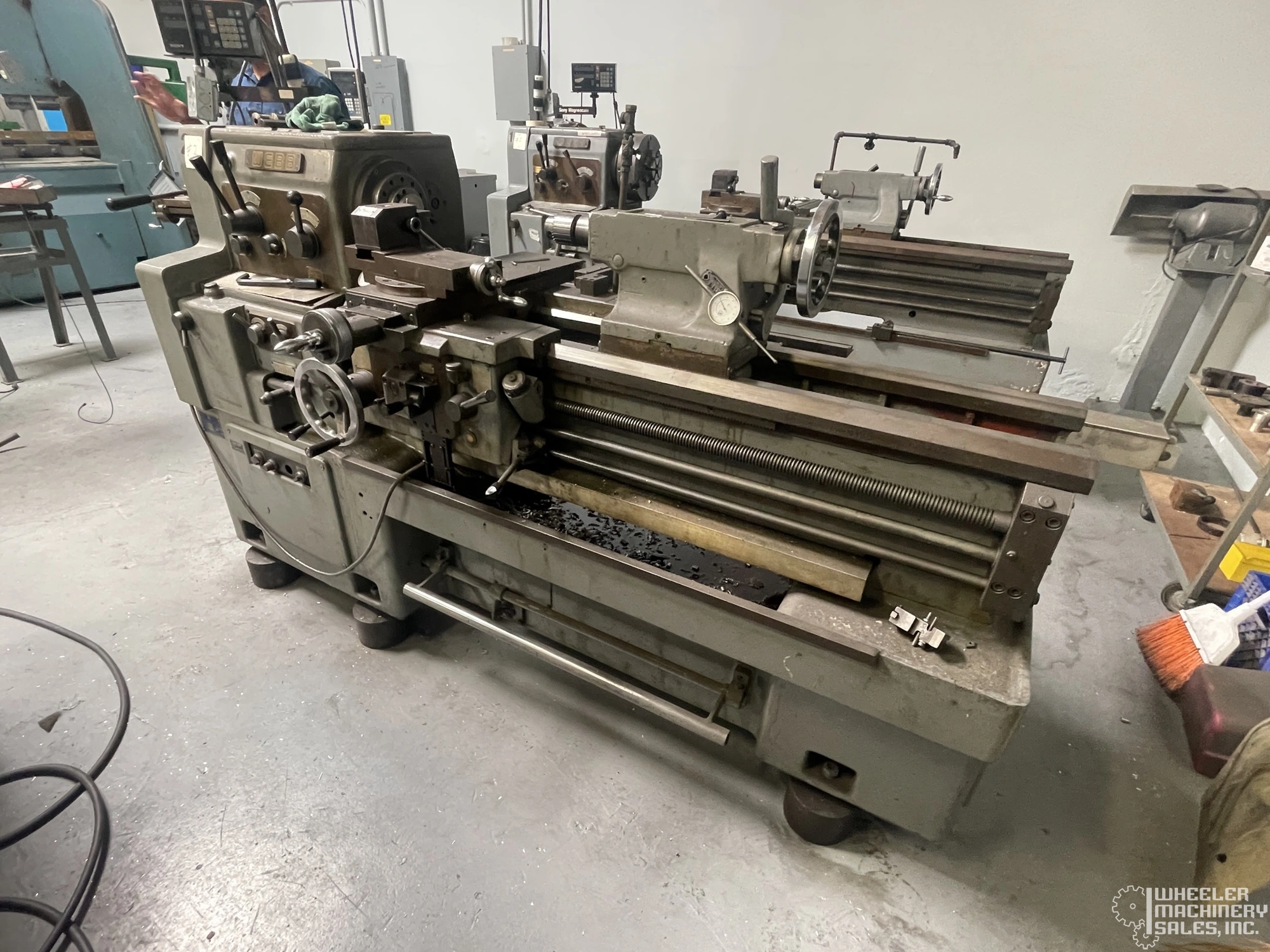 Used WEBB WL-435 LATHES, ENGINE 7218 | Wheeler Machinery Sales