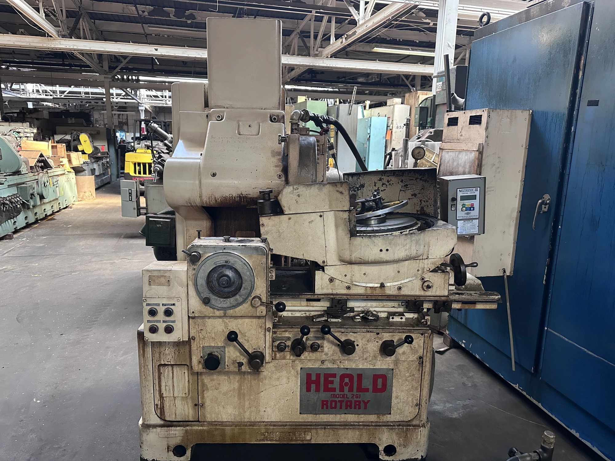 Used HEALD 261 GRINDERS, SURFACE, ROTARY TYPE – HORIZONTAL 8669 | GCH ...