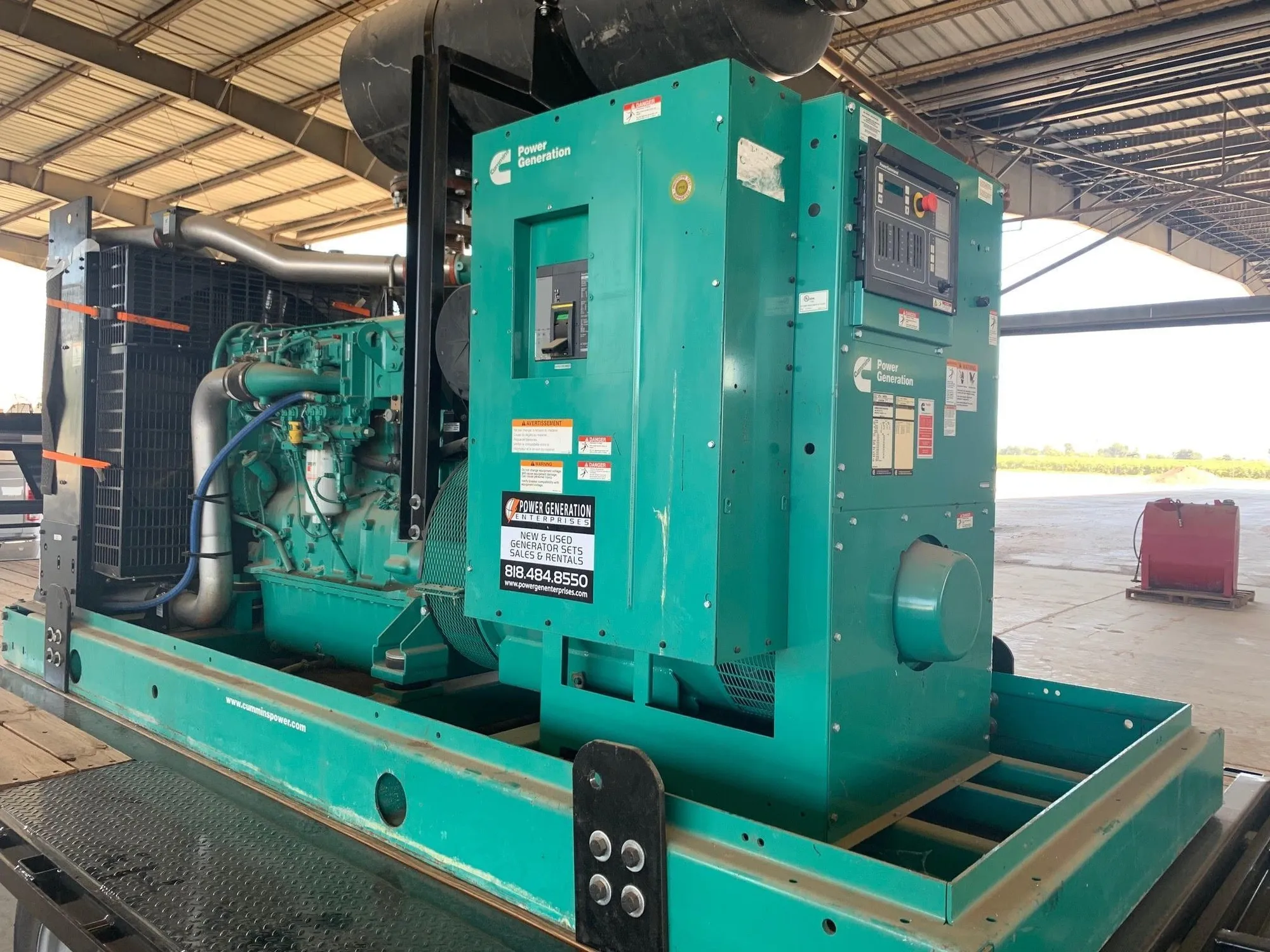 Cummins QSX15G9 - 450KW Diesel Generator Set | Power Generation Enterprises