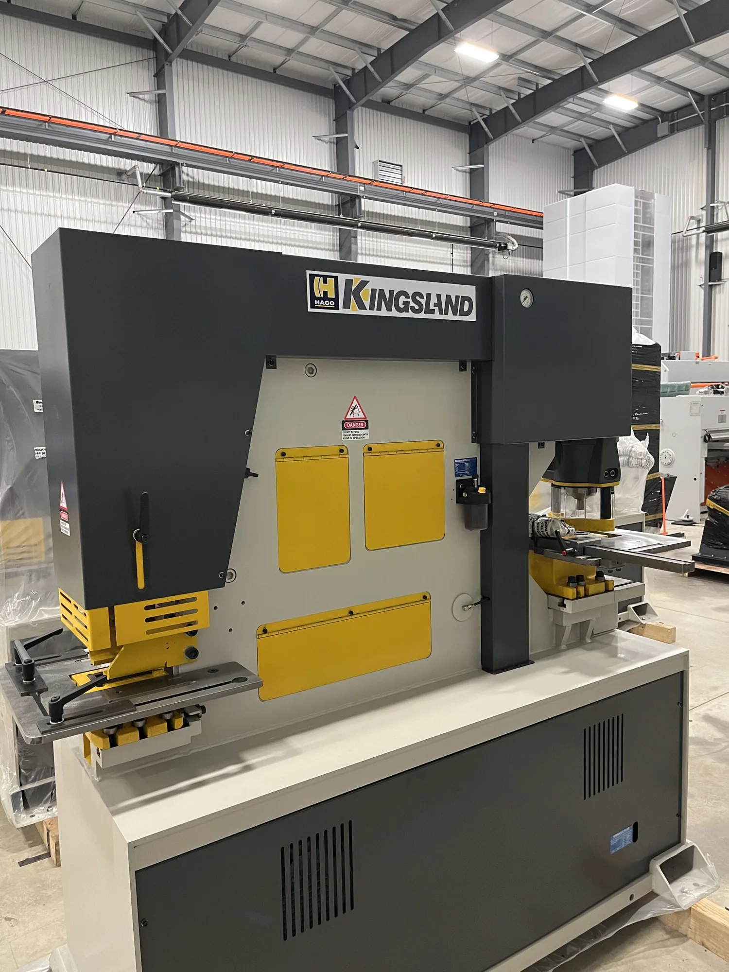 New KINGSLAND MULTI 80 Ironworker Machines 3768 | FERRIC Machinery, Inc.