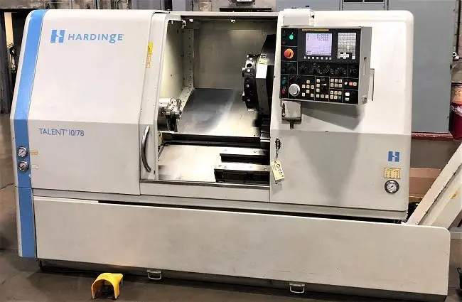 Used 2006 HARDINGE TALENT 10/78 Lathes, CNC (3-Axis or More) Q10317 ...