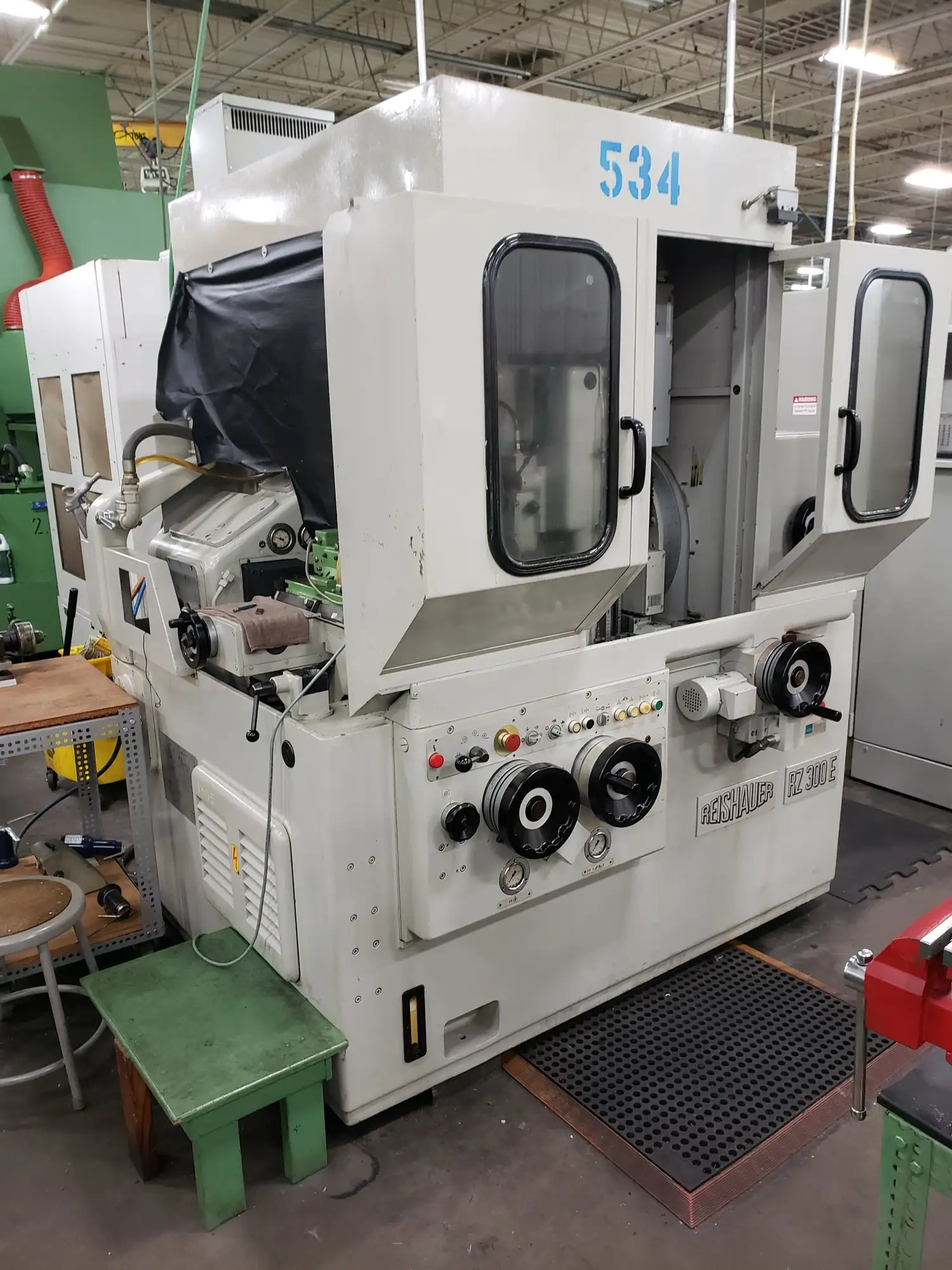 Used 1983 REISHAUER RZ-300E GEAR GRINDERS (CNC) 16633804 | Piselli ...