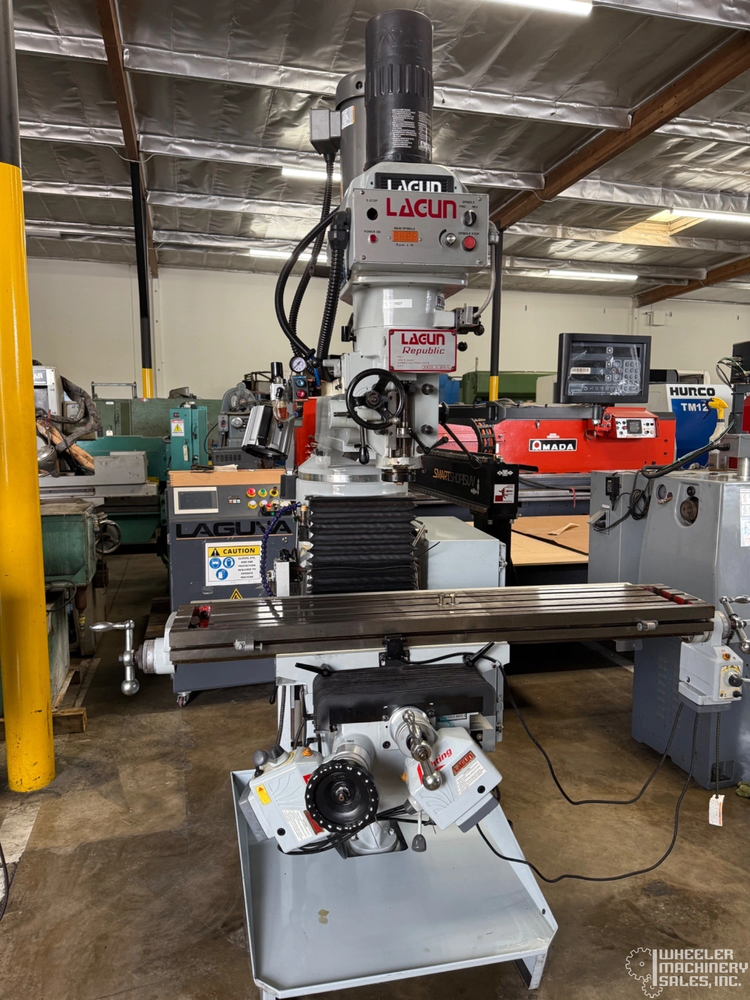 Used REPUBLIC LAGUN FTV-2-EVS MILLING MACHINES, VERTICAL 7637 | Wheeler ...