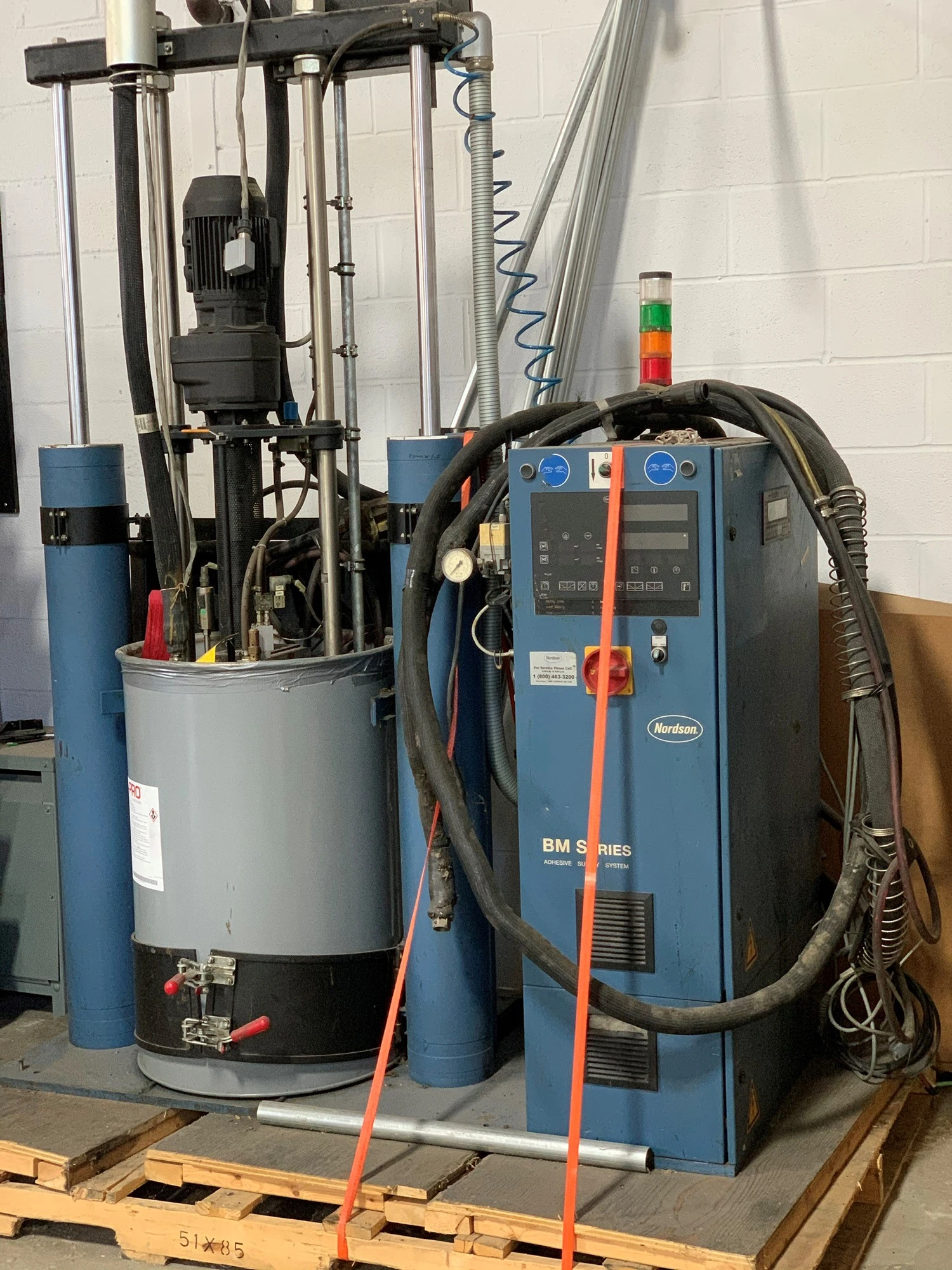 Used 2005 NORDSON BM200 Perfect Binder | Pressroom Solutions LLC