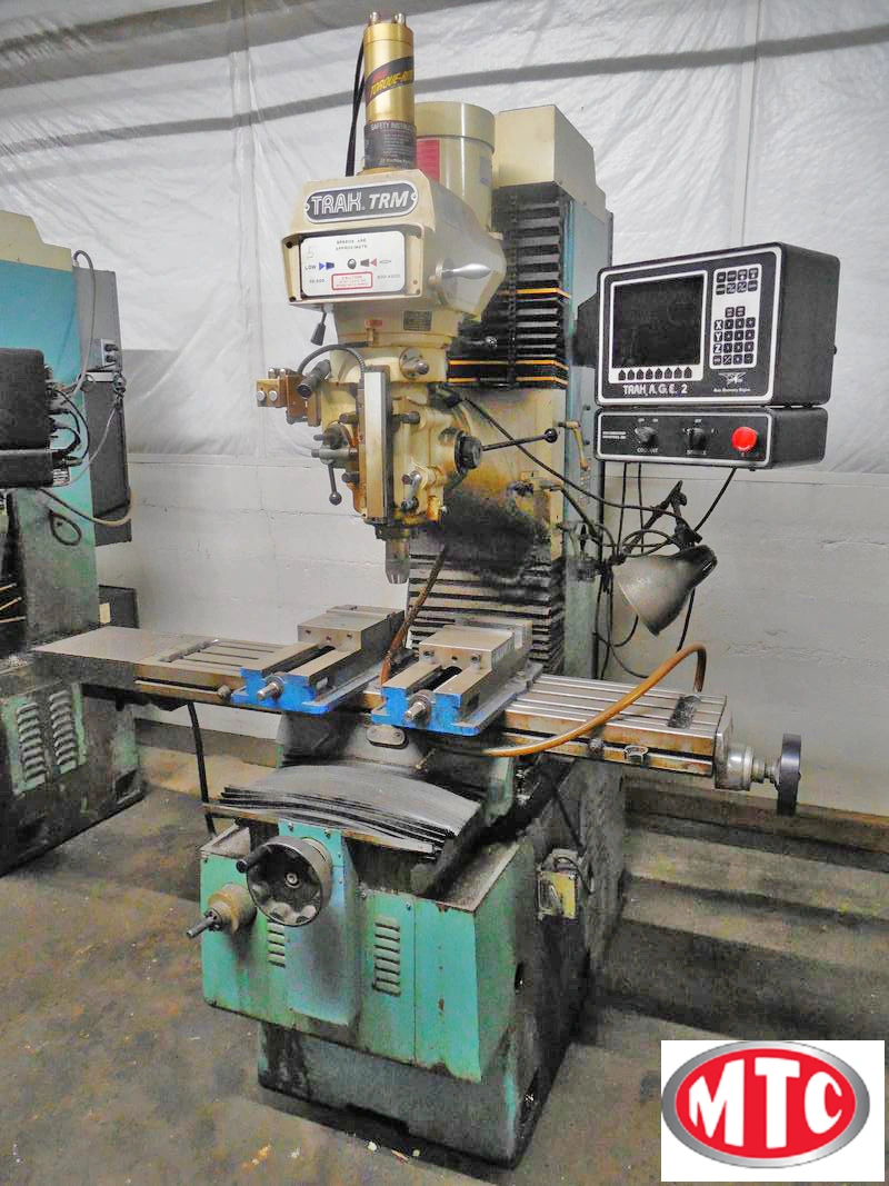 Used 1996 TRAK TRM Vertical Milling Machine 3672 | Myers Technology Co ...