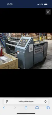 Used 2013 CSI 60" shuttle bag machine Bag Machines, Bottom Seal in Line ...