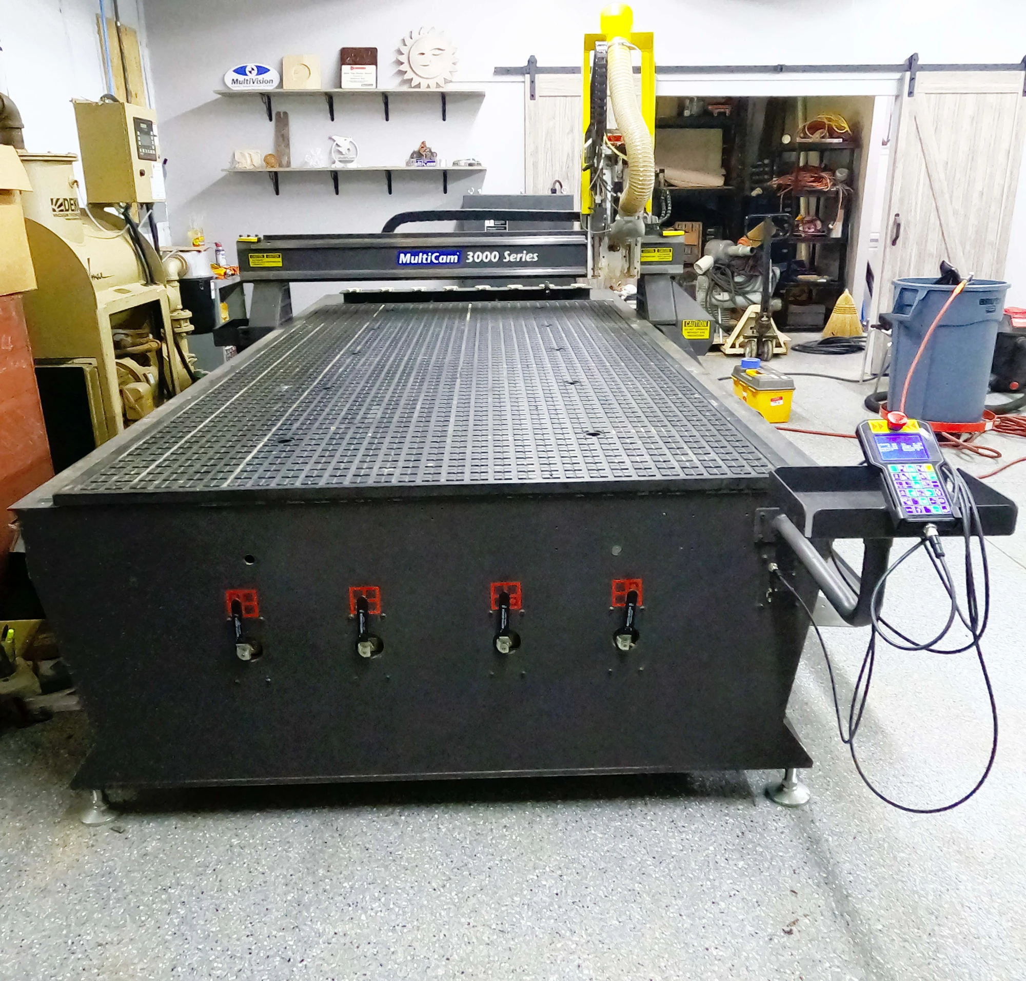 Used 2008 MULTICAM 3000 3-204-R Used 3 Axis CNC Routers 202631 ...