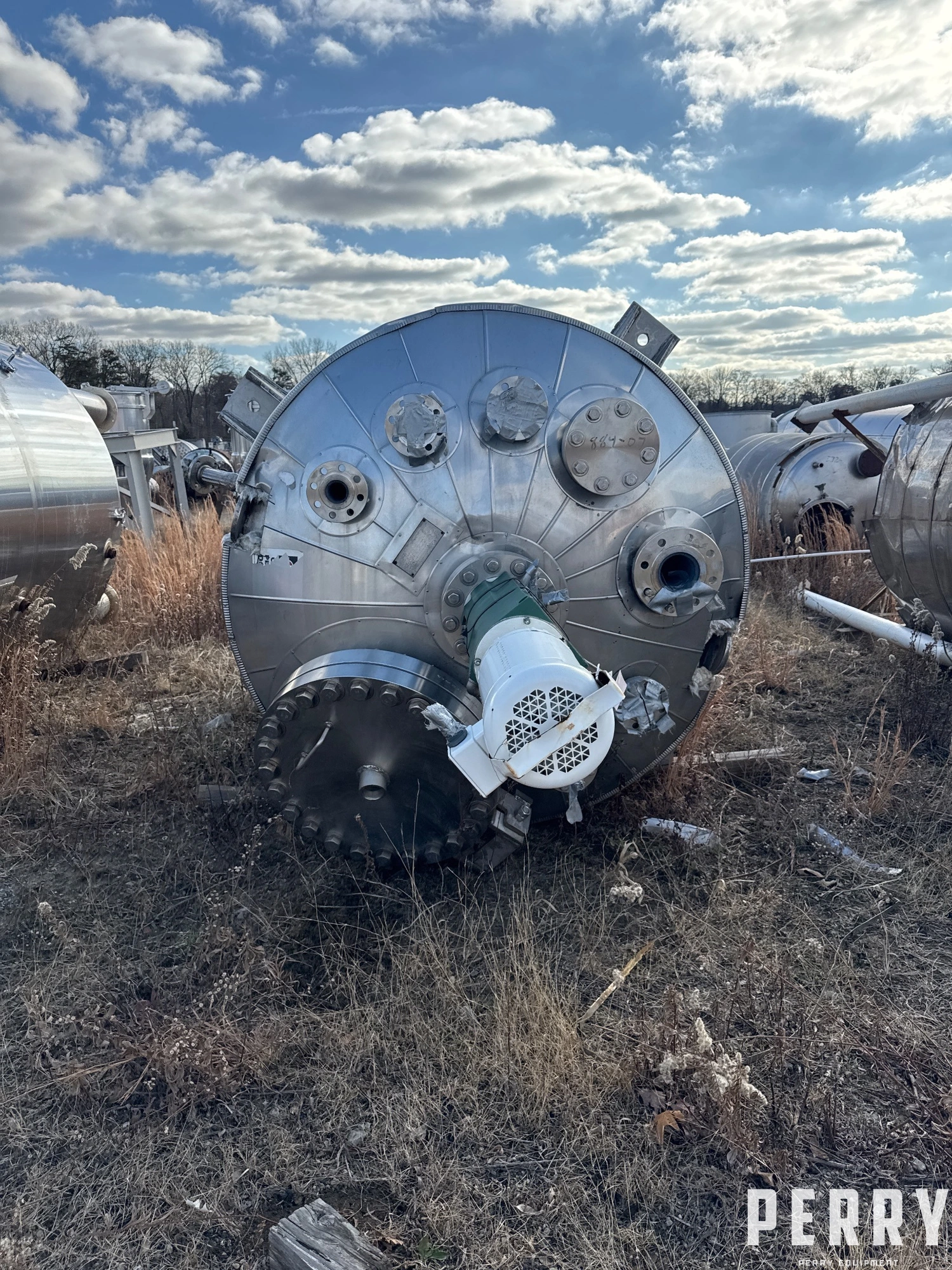 Used 2014 K&E FABRICATING 1000 GALLON Stainless Steel Reactors ...