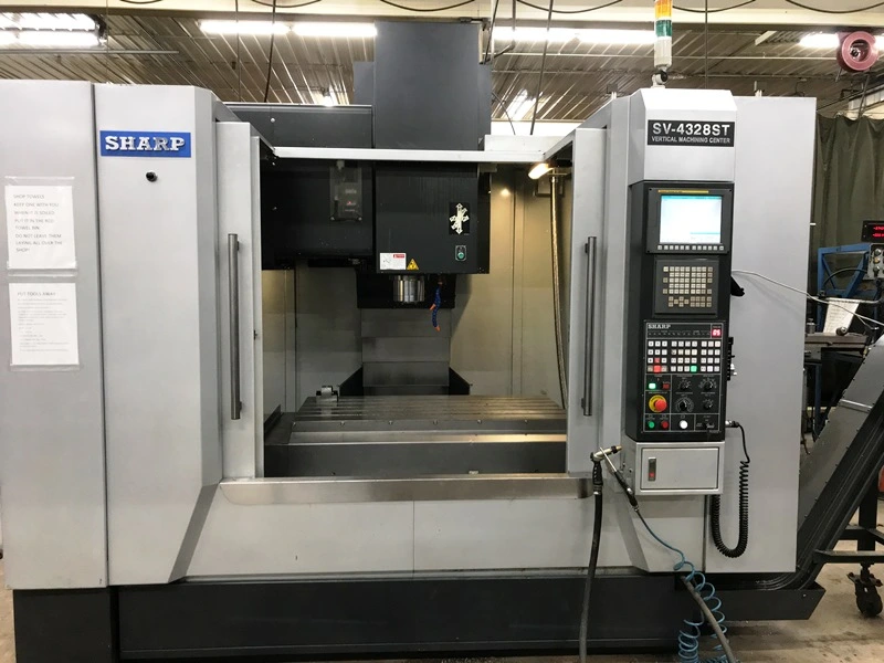 Used 2013 SHARP SV-4328ST Vertical Machining Centers 7876 | USED CNC ...