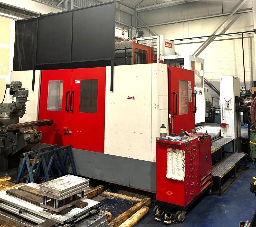 Used 2012 AWEA BL2018-S/QUILL TYPE Horizontal Table Type Boring Mills ...