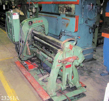 Used LOWN B-400 Plate Bending and Slip Roll 23261 | Kempler Industries