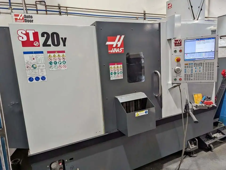 Used 2020 HAAS ST-20Y Lathes CNC 93720 | Asset Exchange Corporation