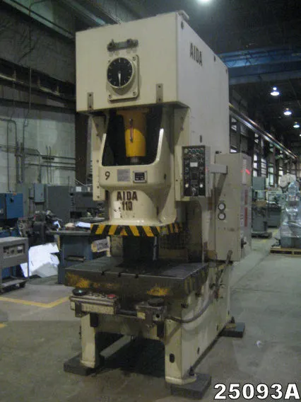 Used AIDA NC1110( OBI Punch Press 25093 | Kempler Industries