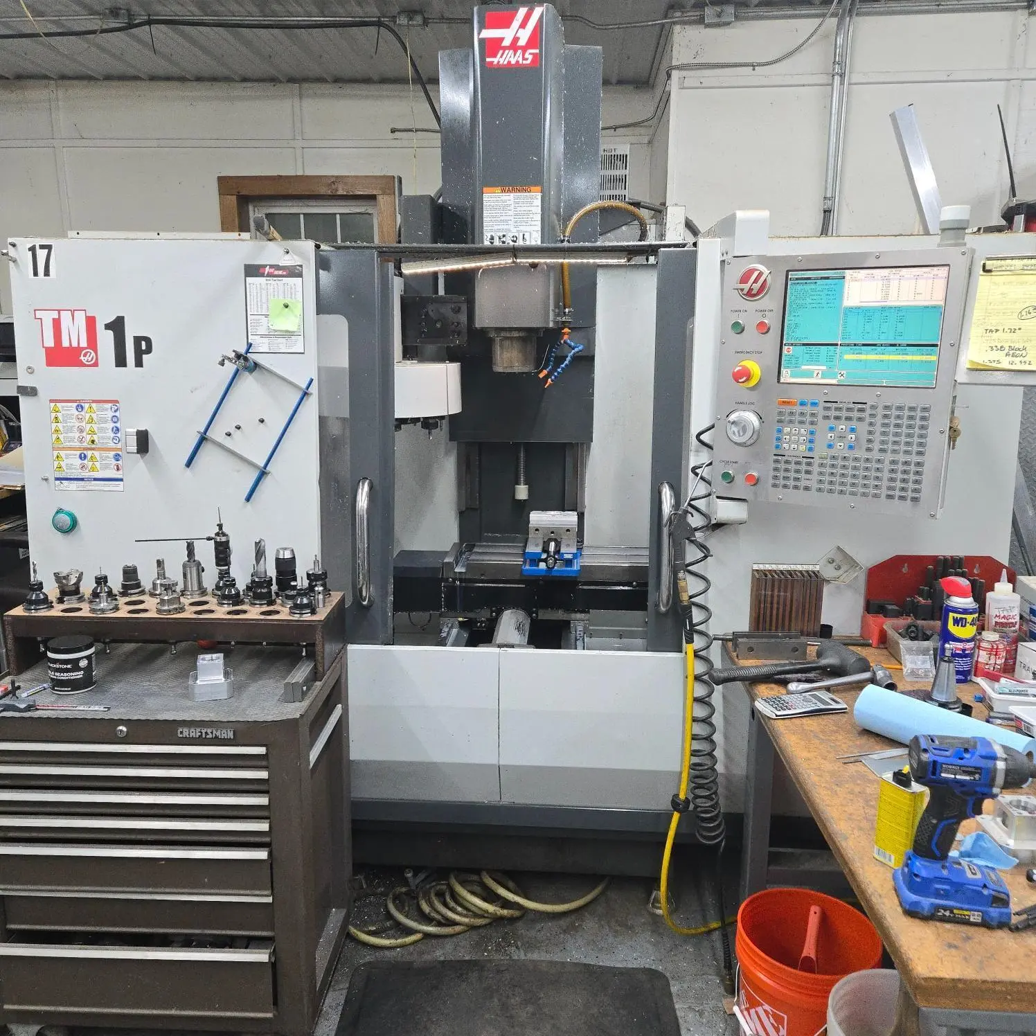 Used 2014 HAAS TM-1P Vertical Machining Centers X1D1634 | Toolquip, Inc.