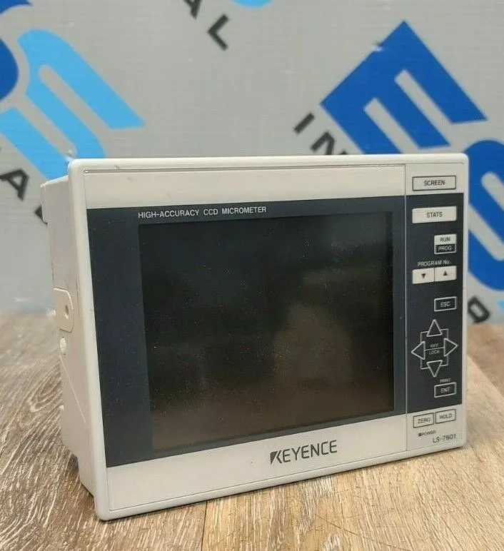 Used KEYENCE LS-7601 HMI & Open Interface Panels | ESS Industrial ...