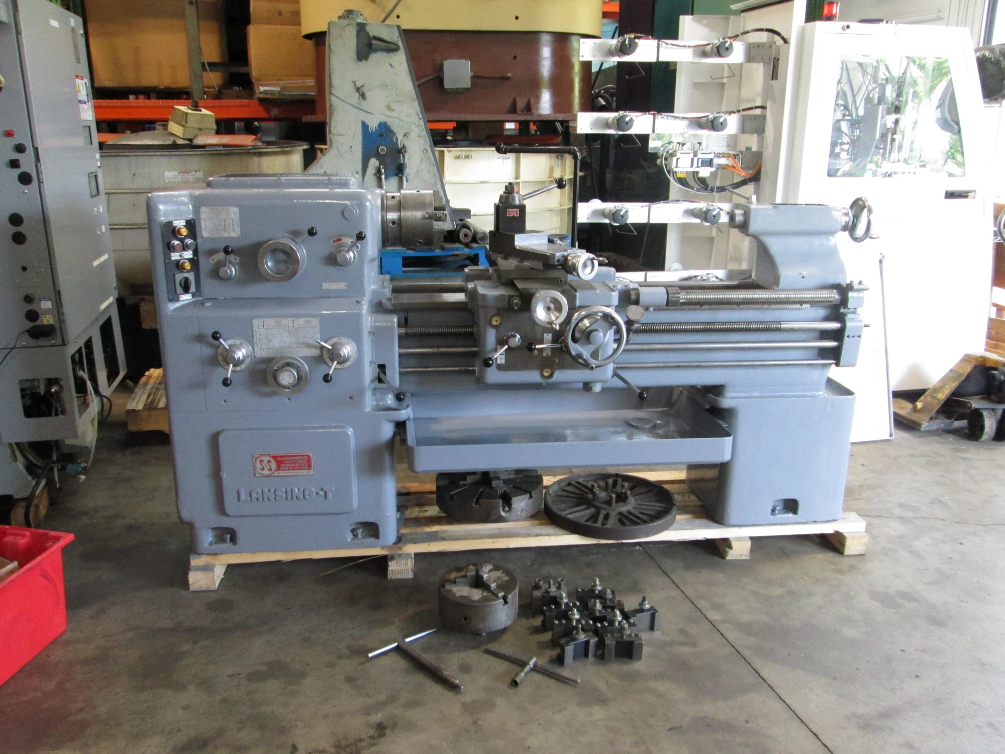 Used LANSING T 20"x40" Gap Lathes 22027 | Global Machine Brokers, LLC