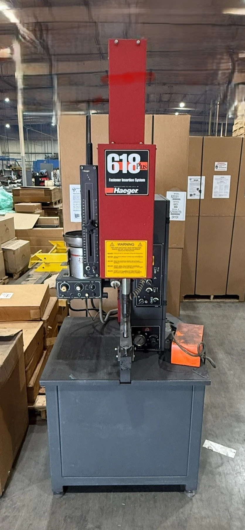 Used 2008 HAEGER 618 PLUS Insertion Machines | Norcal Machinery