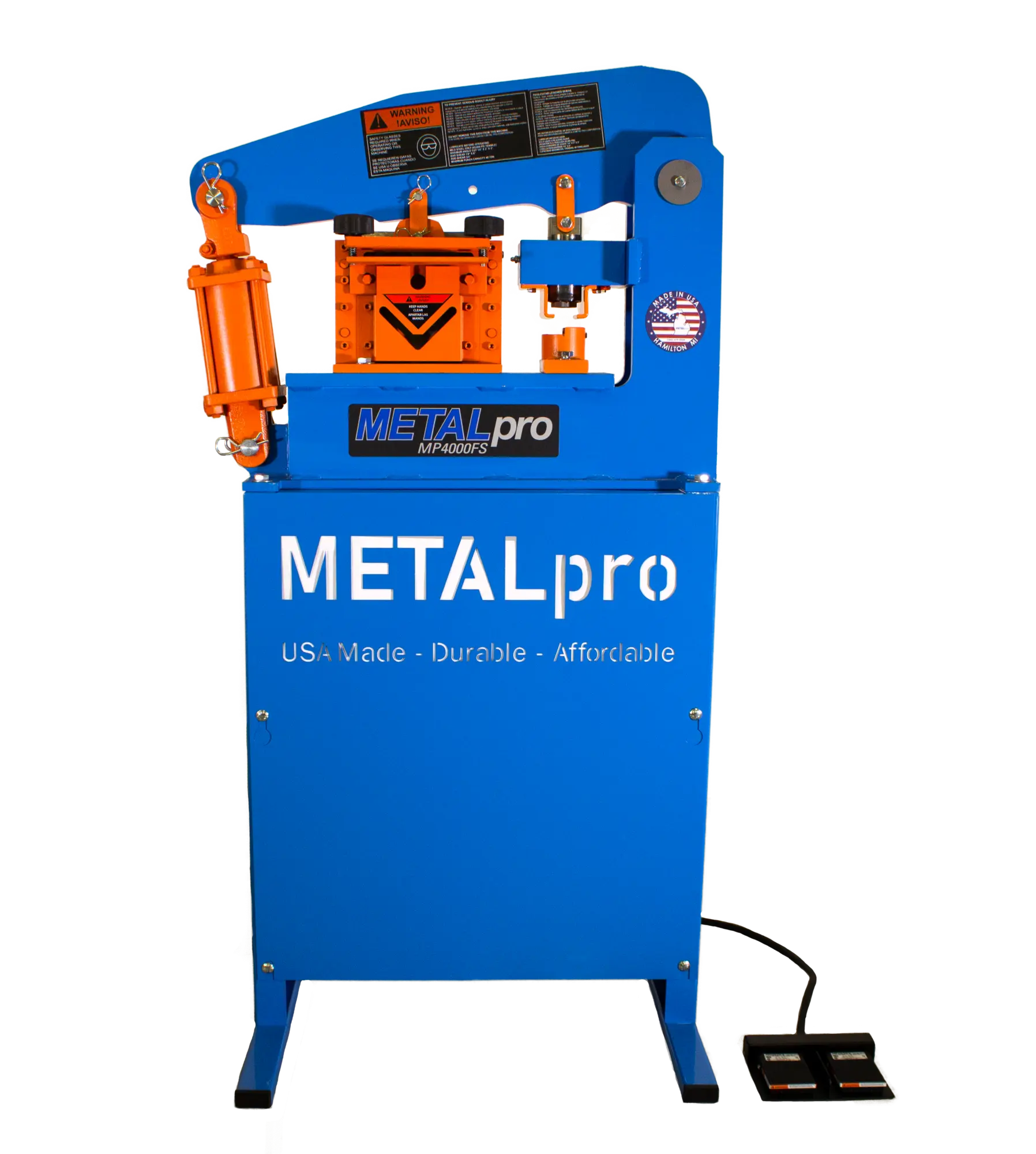 Used 2024 METALPRO MP4000FS Ironworkers 12195 | Universal Press ...