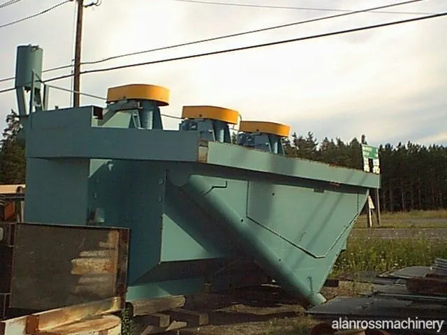 Wemco 3 Cell Used Floatation Machine | Alan Ross Machinery