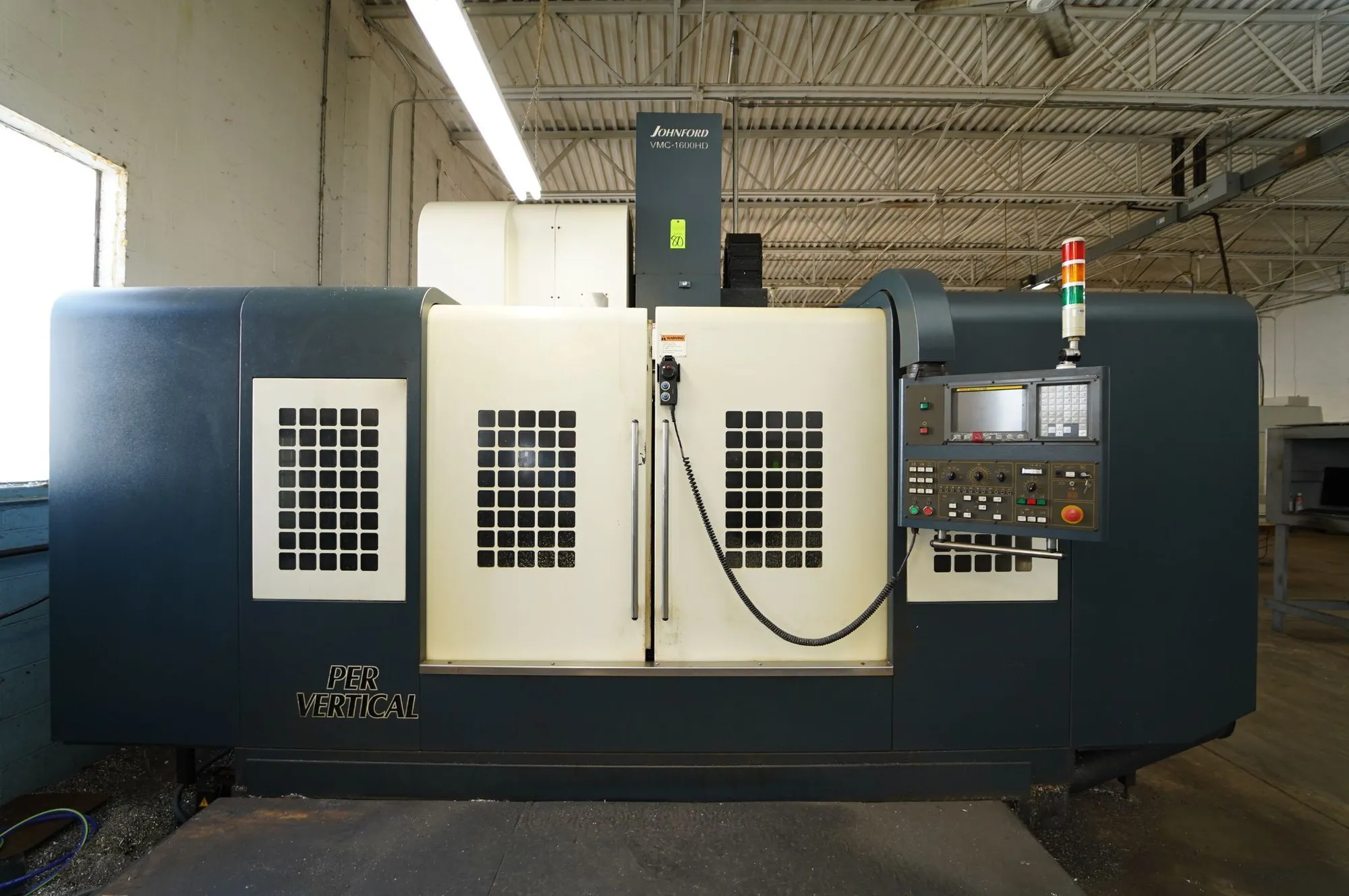Used 2004 JOHNFORD VMC-1600HD Vertical Milling Center 104478 | Levy Recovery Group