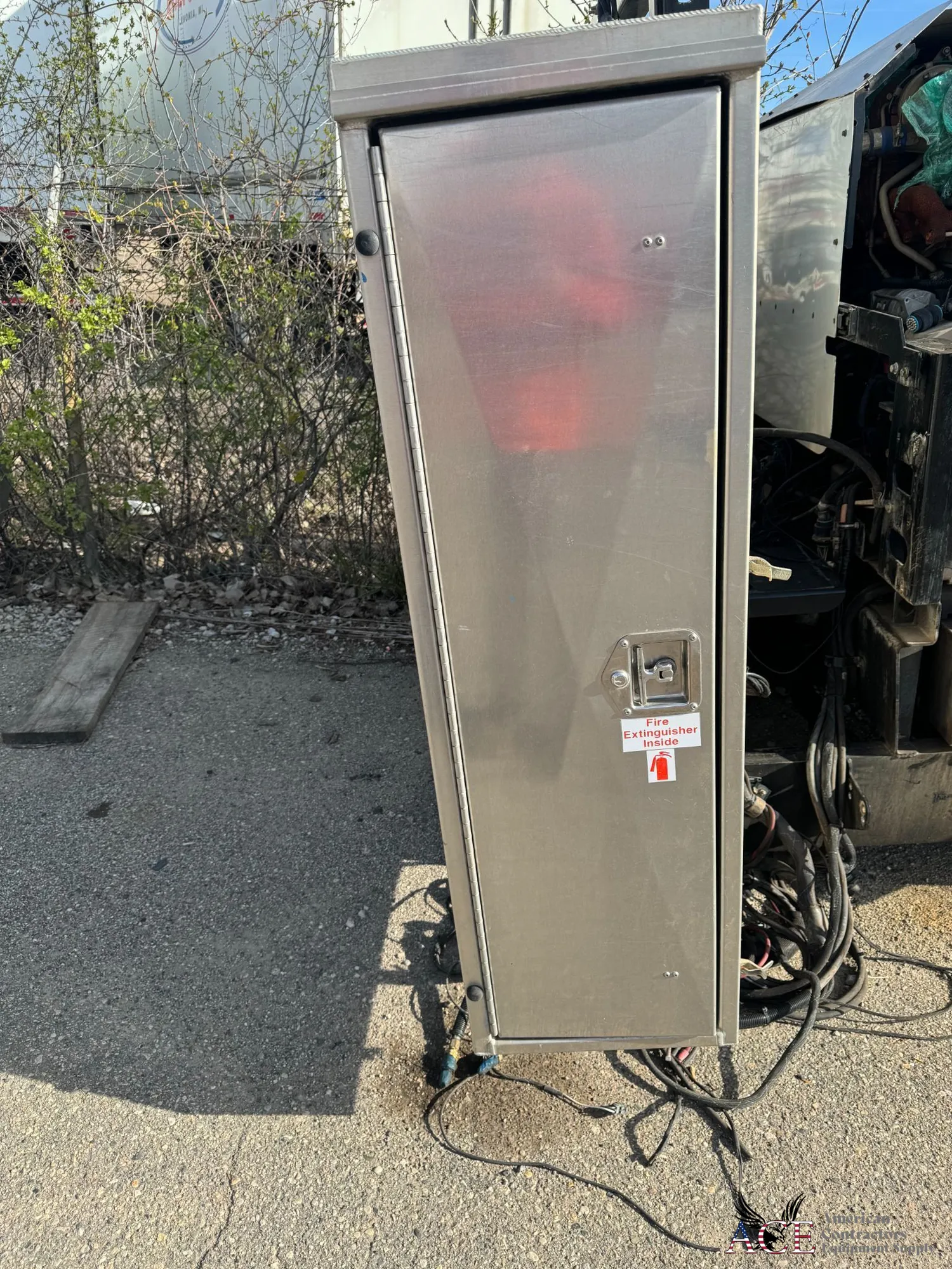 Used Vactor Behind Cab Toolbox Parts 13879 | American Contractors Equipment Supply