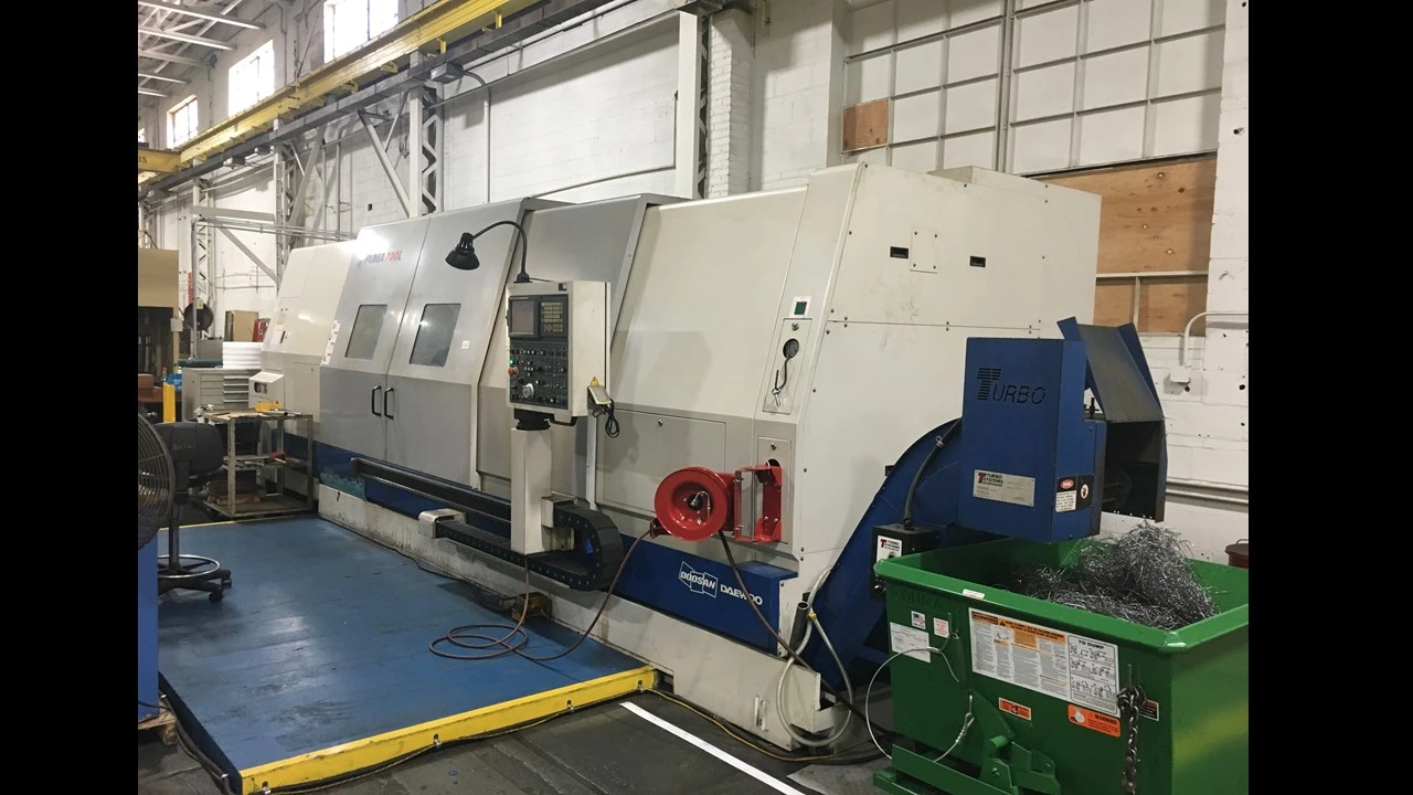 Used 2006 DAEWOO PUMA 700L Lathes CNC, 2-Axis & 3-Axis 7829 | USED CNC ...