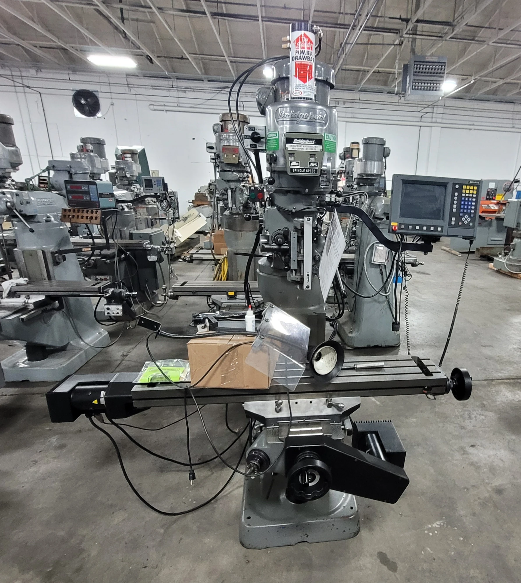 Used BRIDGEPORT SERIES 1 Mills, CNC 1807 | Machinery Central