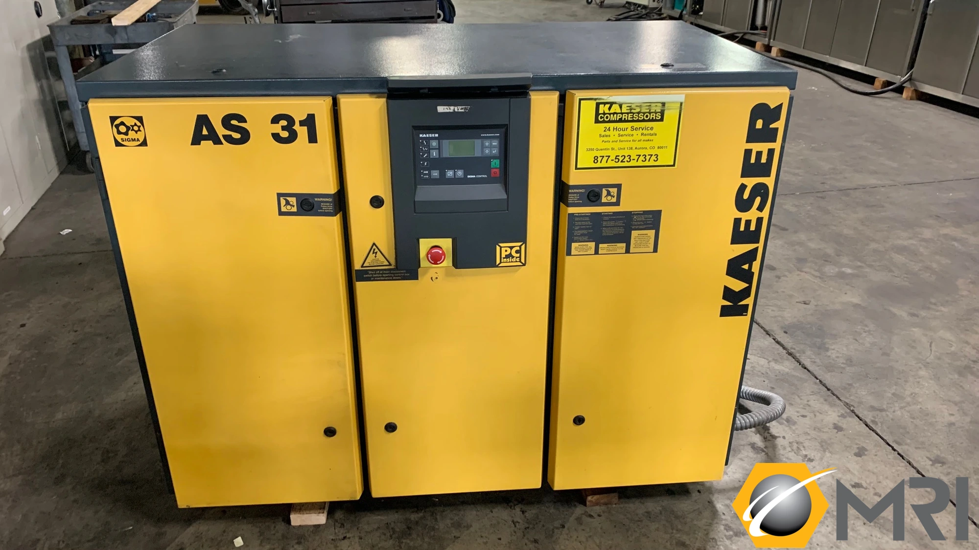 Used 2001 KAESER AS31 601893 | Machinery Resources International