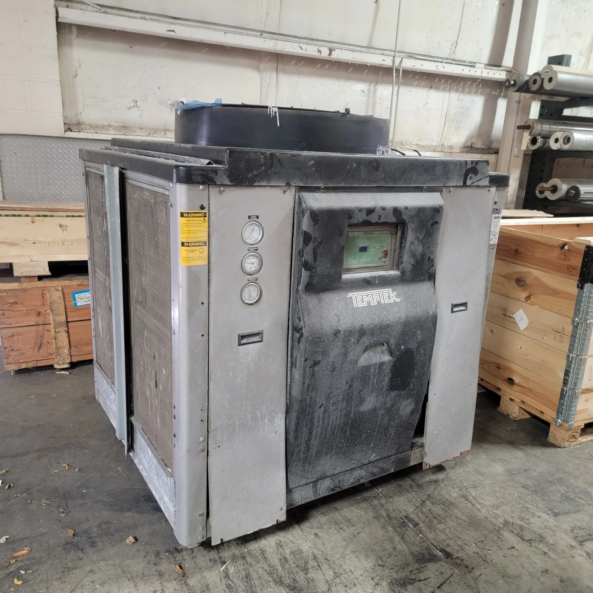 Used 2011 TEMPTEK 20 TON CHILLER CF 20AF $1HF Extrusion Other, chillers ...