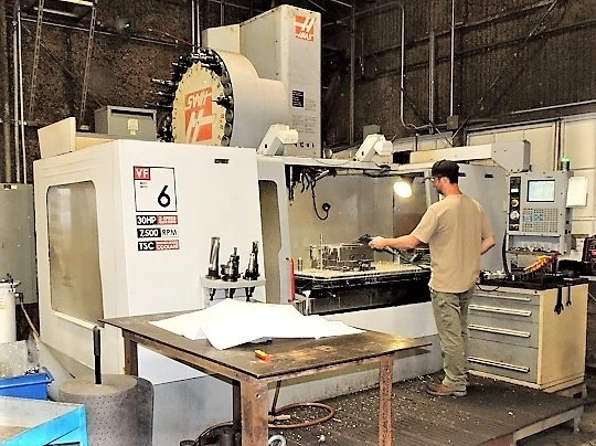 Used 2008 HAAS VF-11 CNC 4-AXIS VMC Machining Centers, Vertical 54945 ...