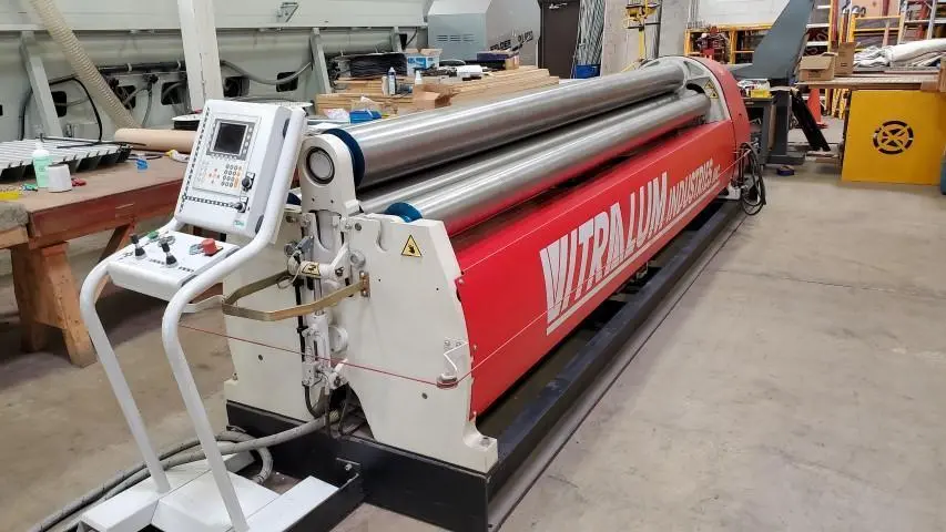 Used 2010 DAVI MCA 4020 Rolls, Plate Bending (incld Pinch) 17187 ...