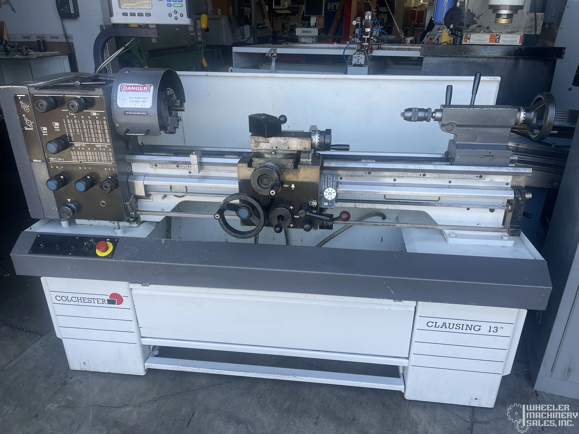 Used 1997 CLAUSING COLCHESTER 13" STUDENT 2500 LATHES, ENGINE 7189 ...