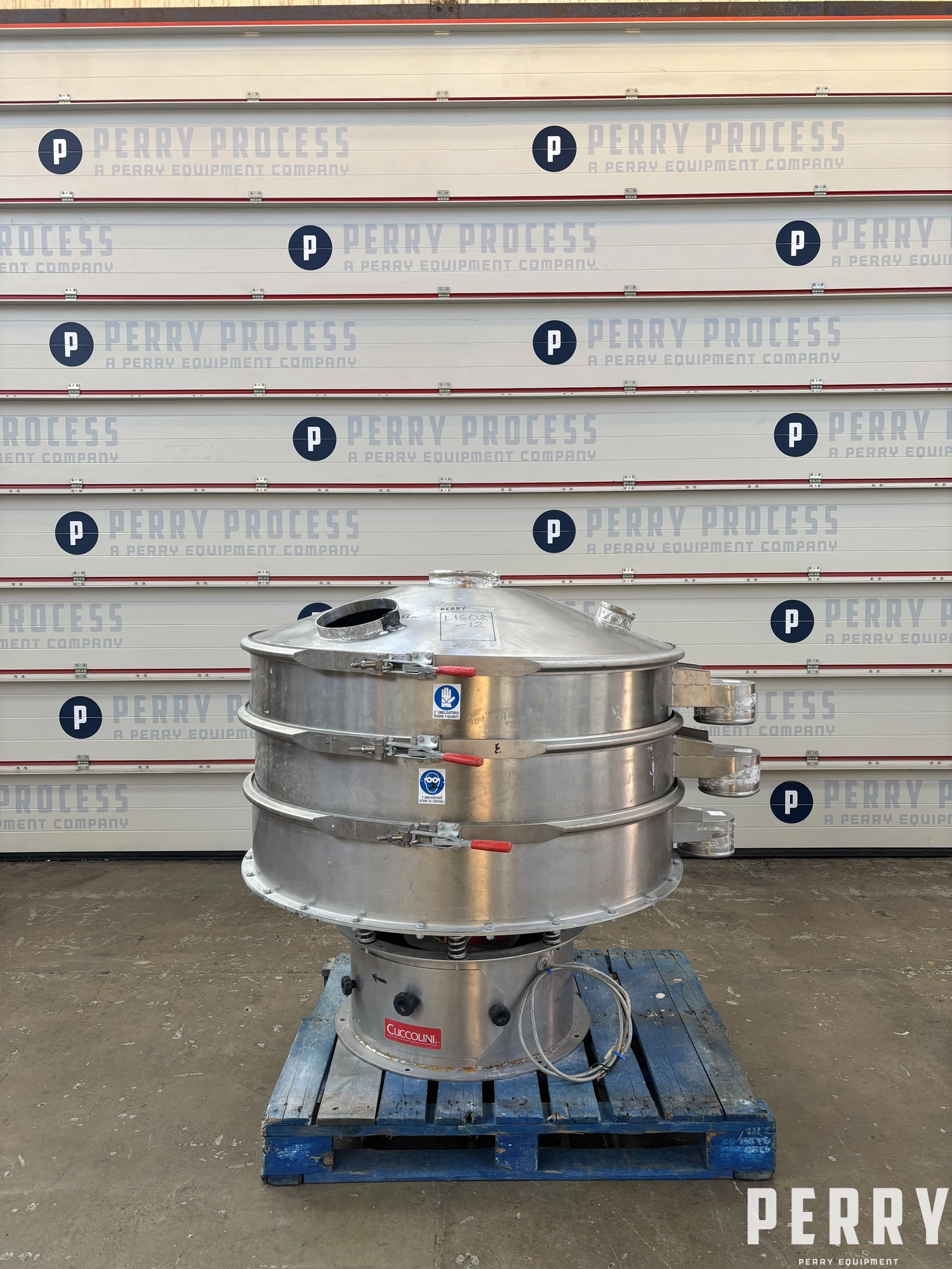 Used Cuccolini VPM900 3/X Screen Round (Sweco Type) L1602-11 | Perry ...