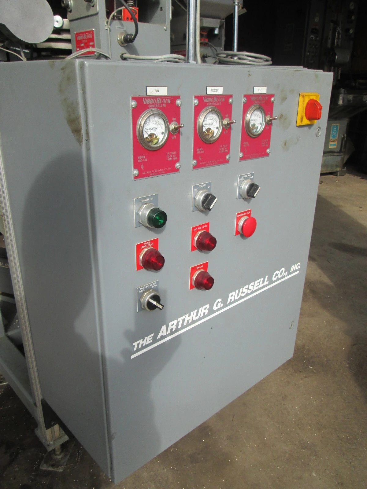 Used ARTHUR G. RUSSELL VBF1-C Feeders 18409 | Global Machine Brokers, LLC