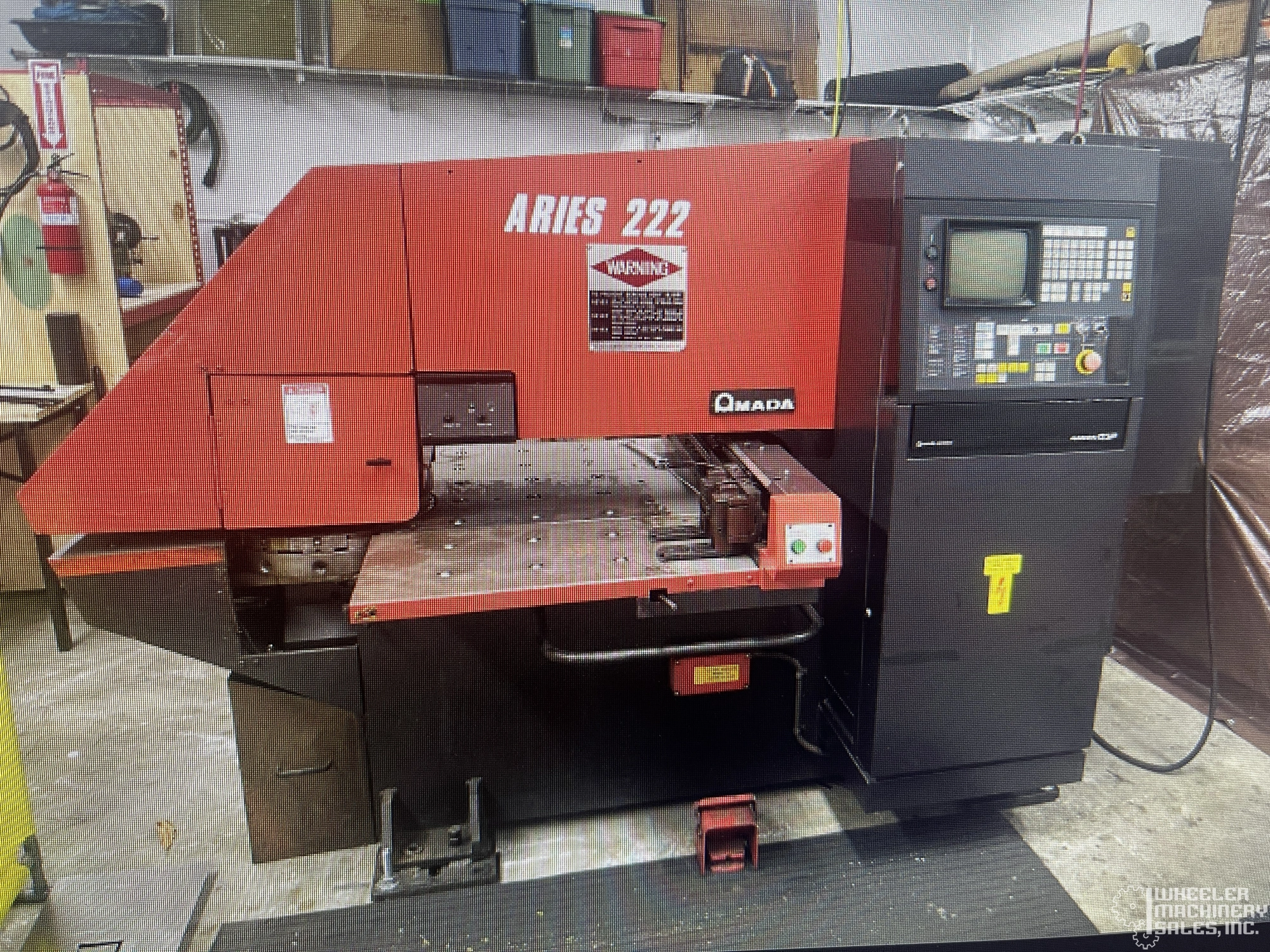 Used 1988 AMADA ARIES 222 PUNCHES, TURRET 7367 | Wheeler Machinery Sales