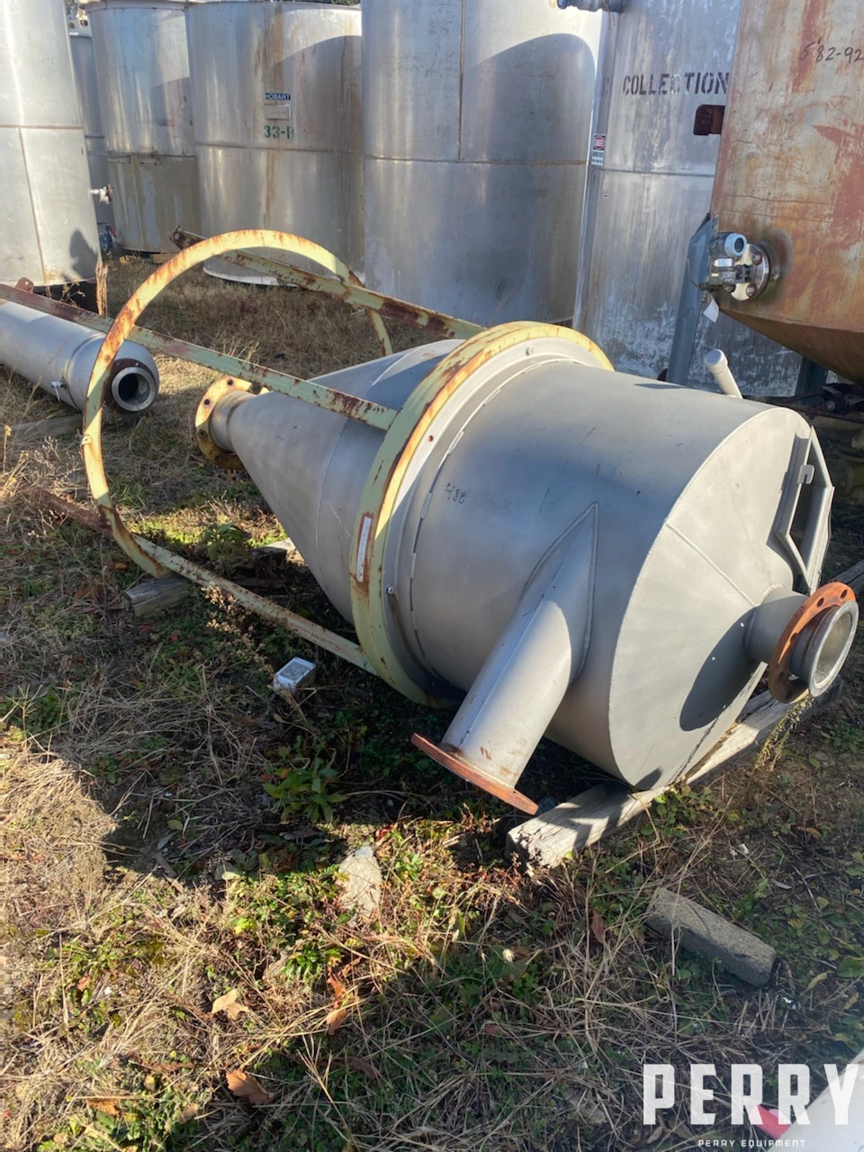 Used CYCLONE 34" Wide X 36" High Cutter Granulator Parts & Associated ...