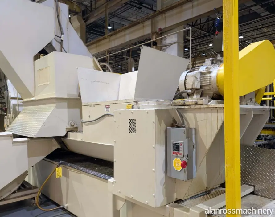 Dual Intersource Auger Feeders w/ Surge Hoppers | Alan Ross Machinery