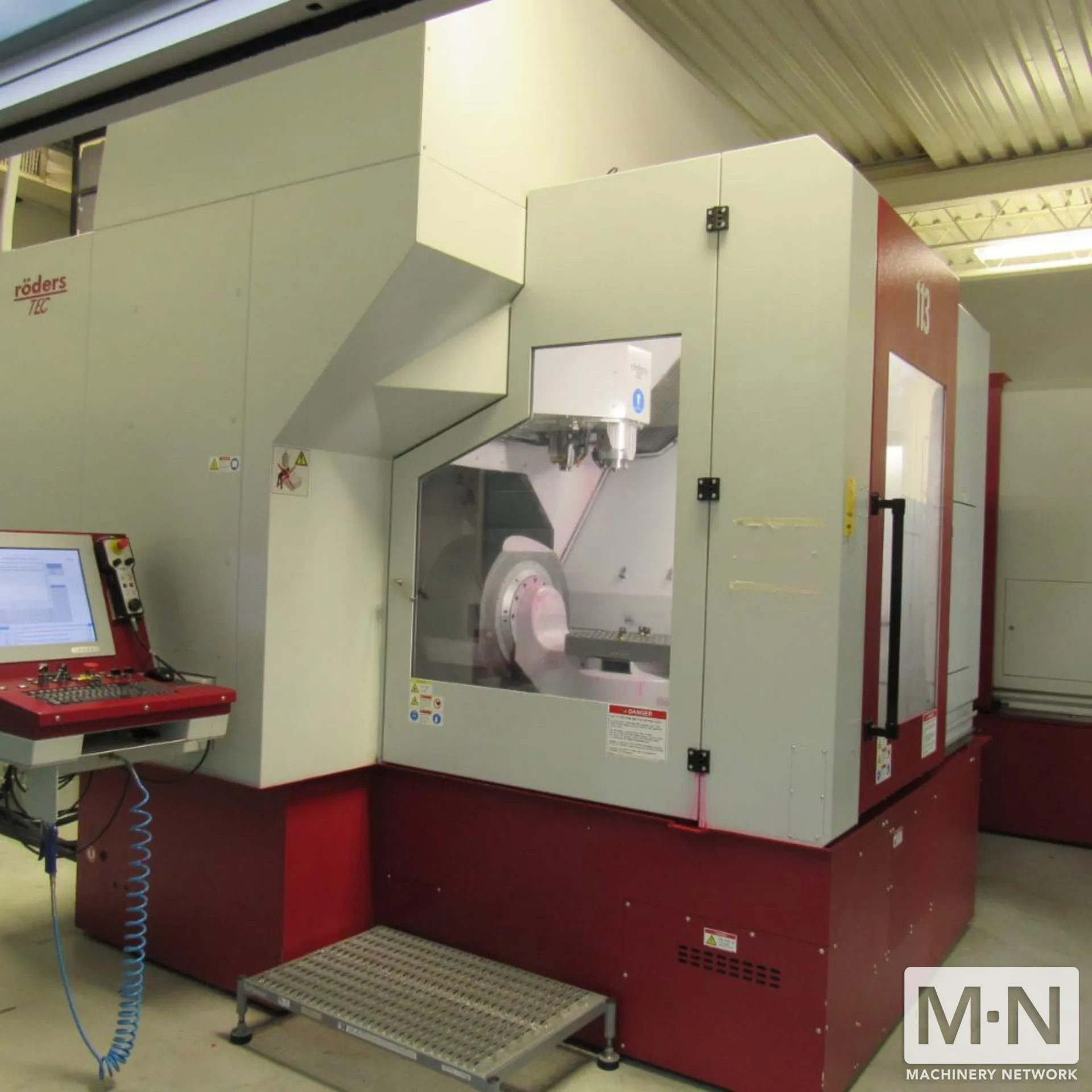 REDUCED PRICE - Roeders RXU1001DSHZ2 Dual Spindle CNC 5-Axis Vertical ...