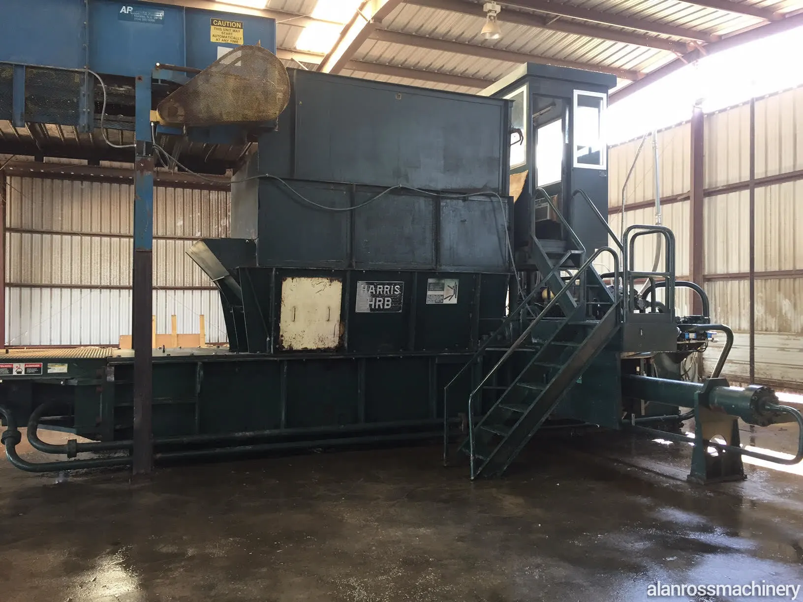 HRB8NF-BR Used Harris Hydraulic 2 Ram Baler | Alan Ross Machinery