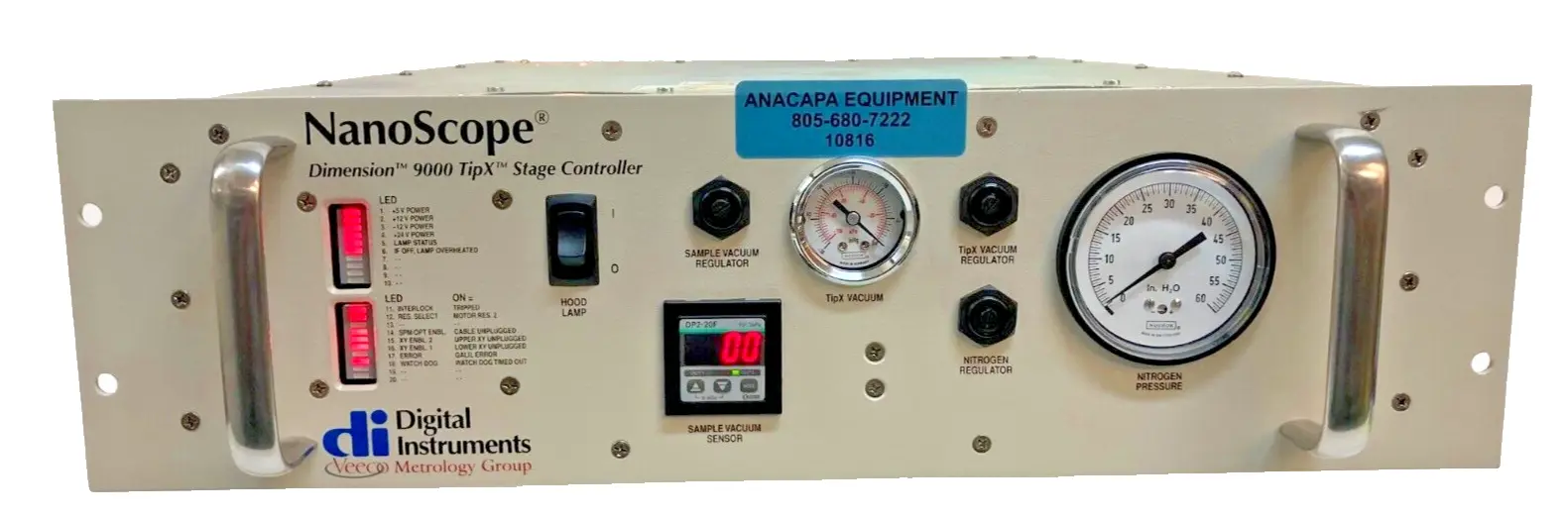 Nanoscope Digital Instruments 9000 TipX Stage Controller UVX 840-005 ...