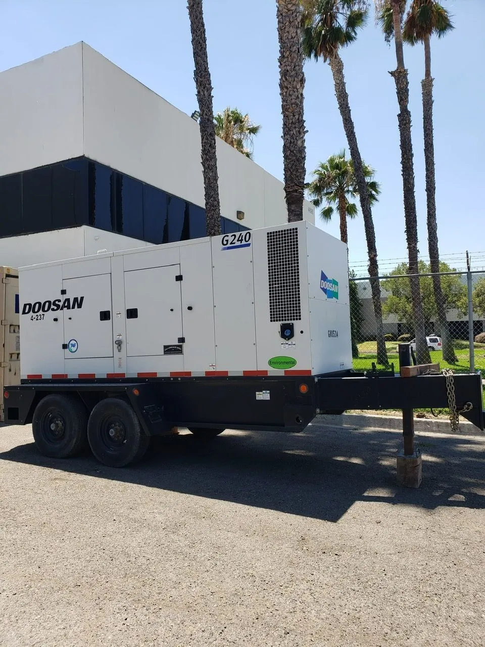 Used 2015 DOOSAN G240 Diesel Generators GS4588 | Power Generation ...