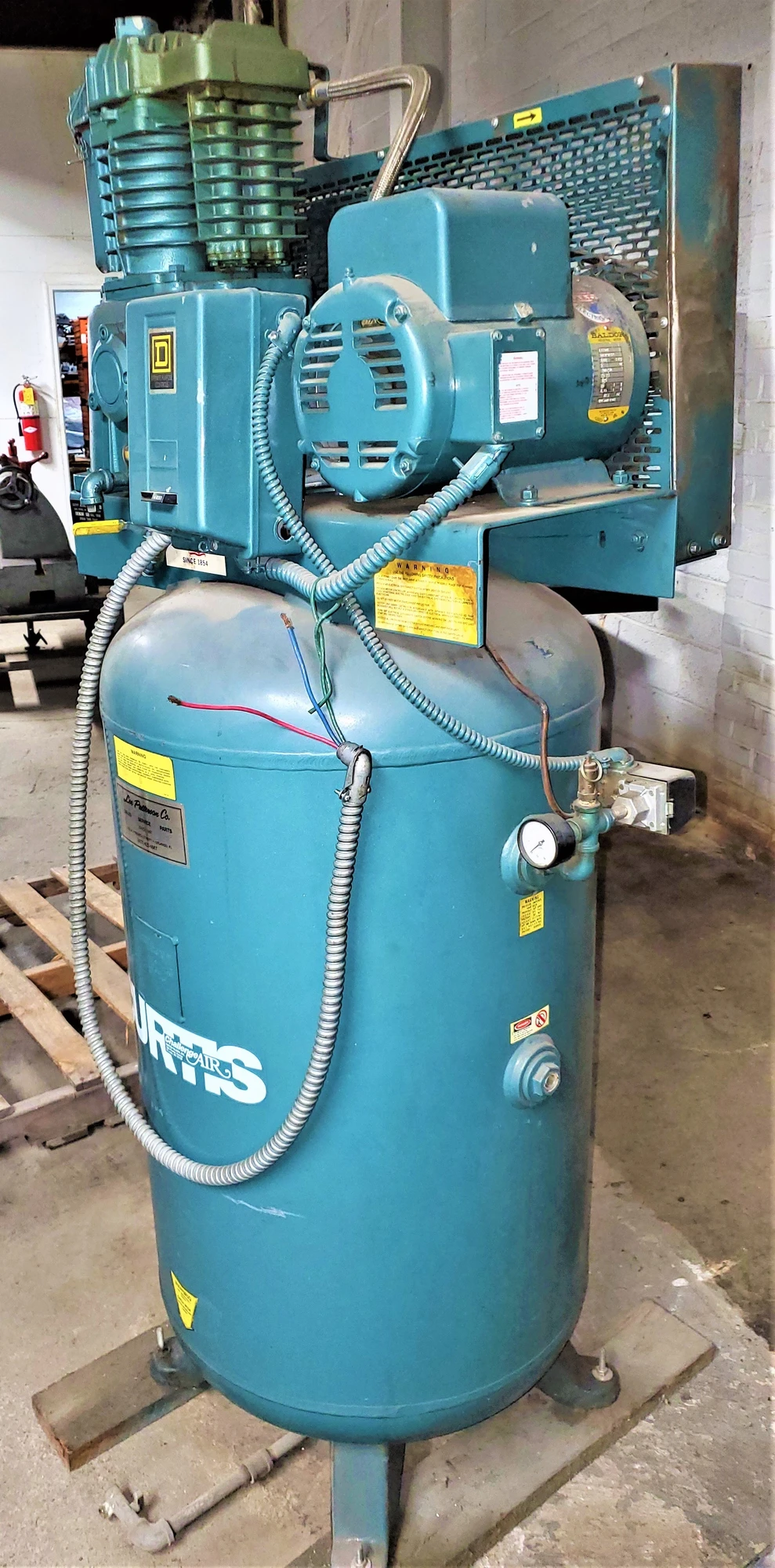 Used CURTIS Air Compressors, Piston Type 3963 | Cleveland Machinery ...