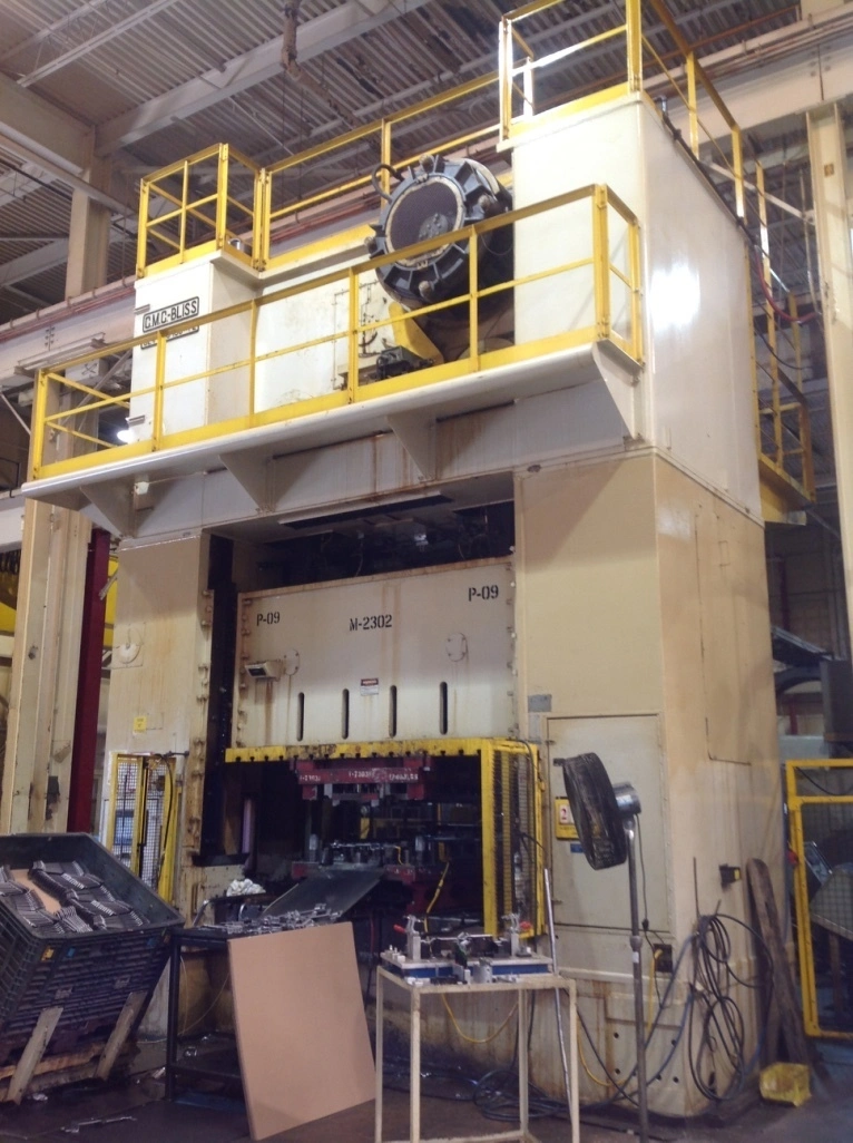 Used 1976 CMC BLISS SE4-800-108-72 Straight Side Double Crank Press ...