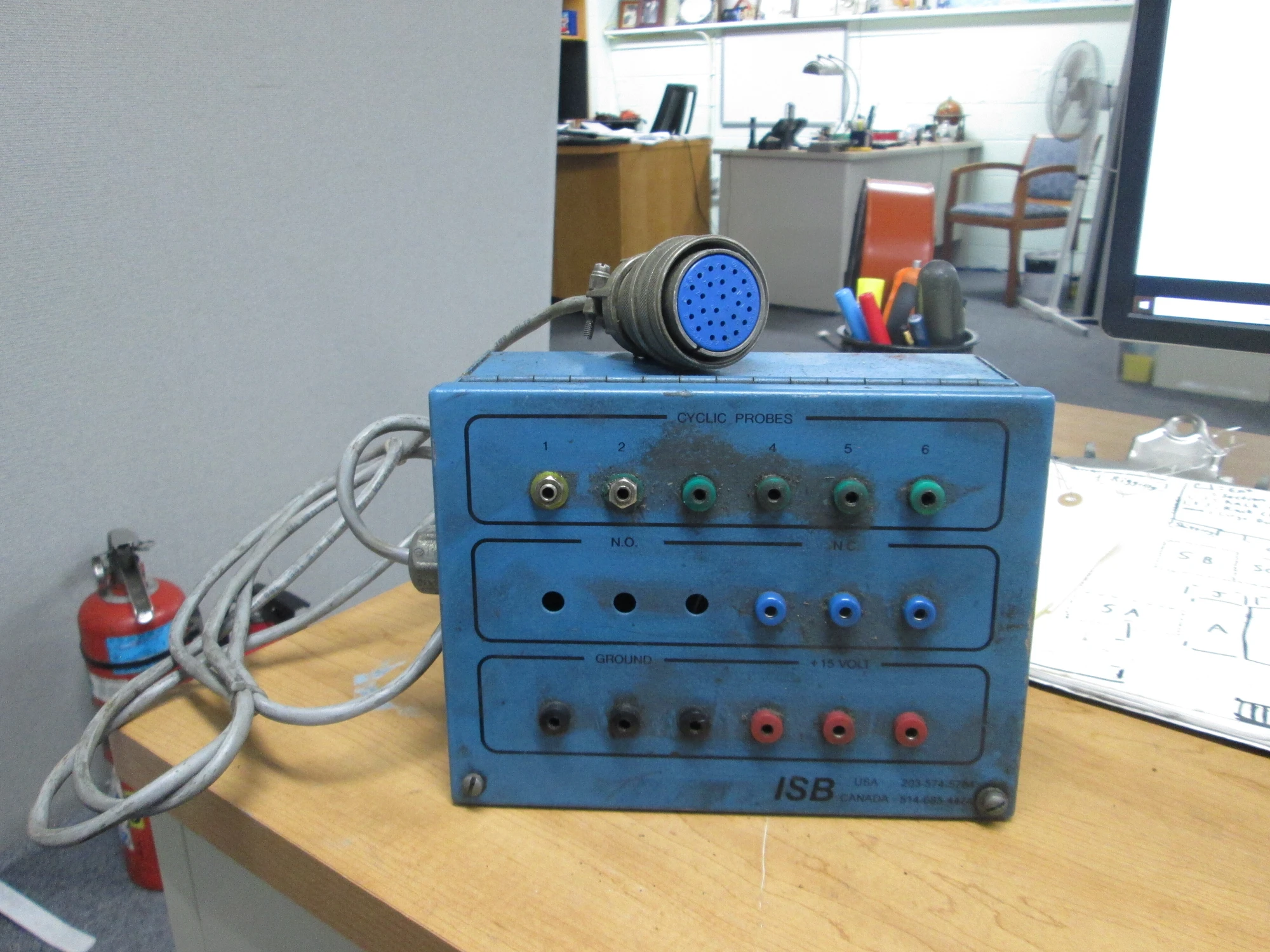 Used ISB 6 Station Probe Box Presses 22115 | Global Machine Brokers, LLC