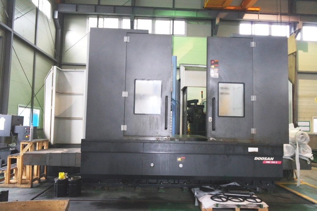 Used 2013 DOOSAN DBC 130II Boring Mills Horizontal Table Type 6226 ...