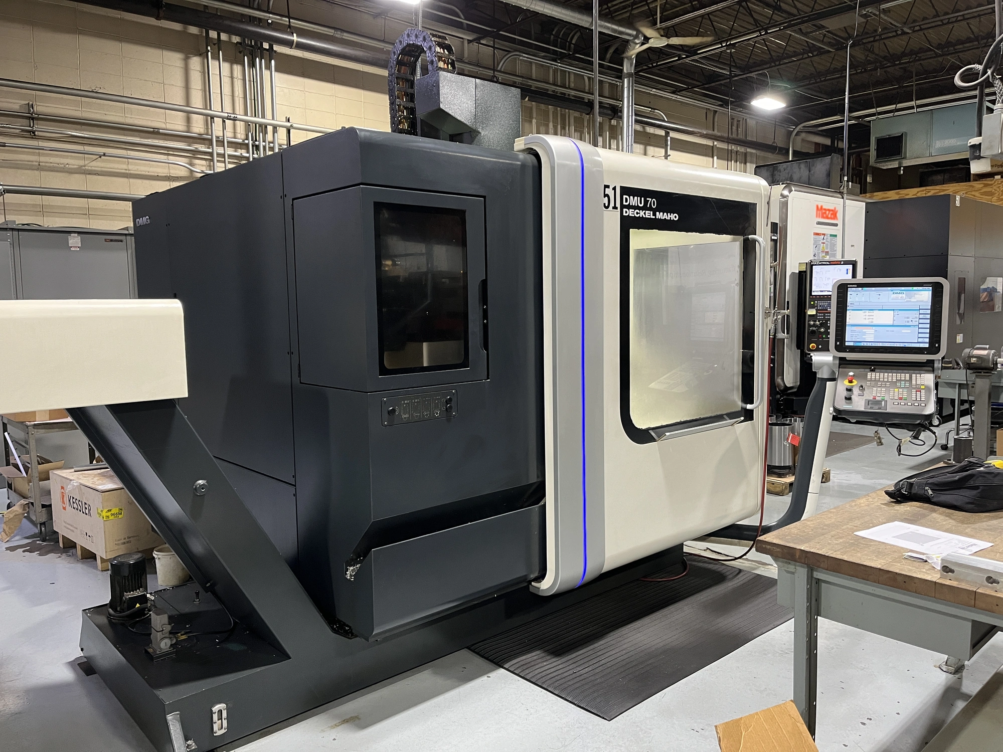 Used 2011 DMG MORI DMU 70 CNC 5 Axis Machines 9583 | USED CNC WAREHOUSE