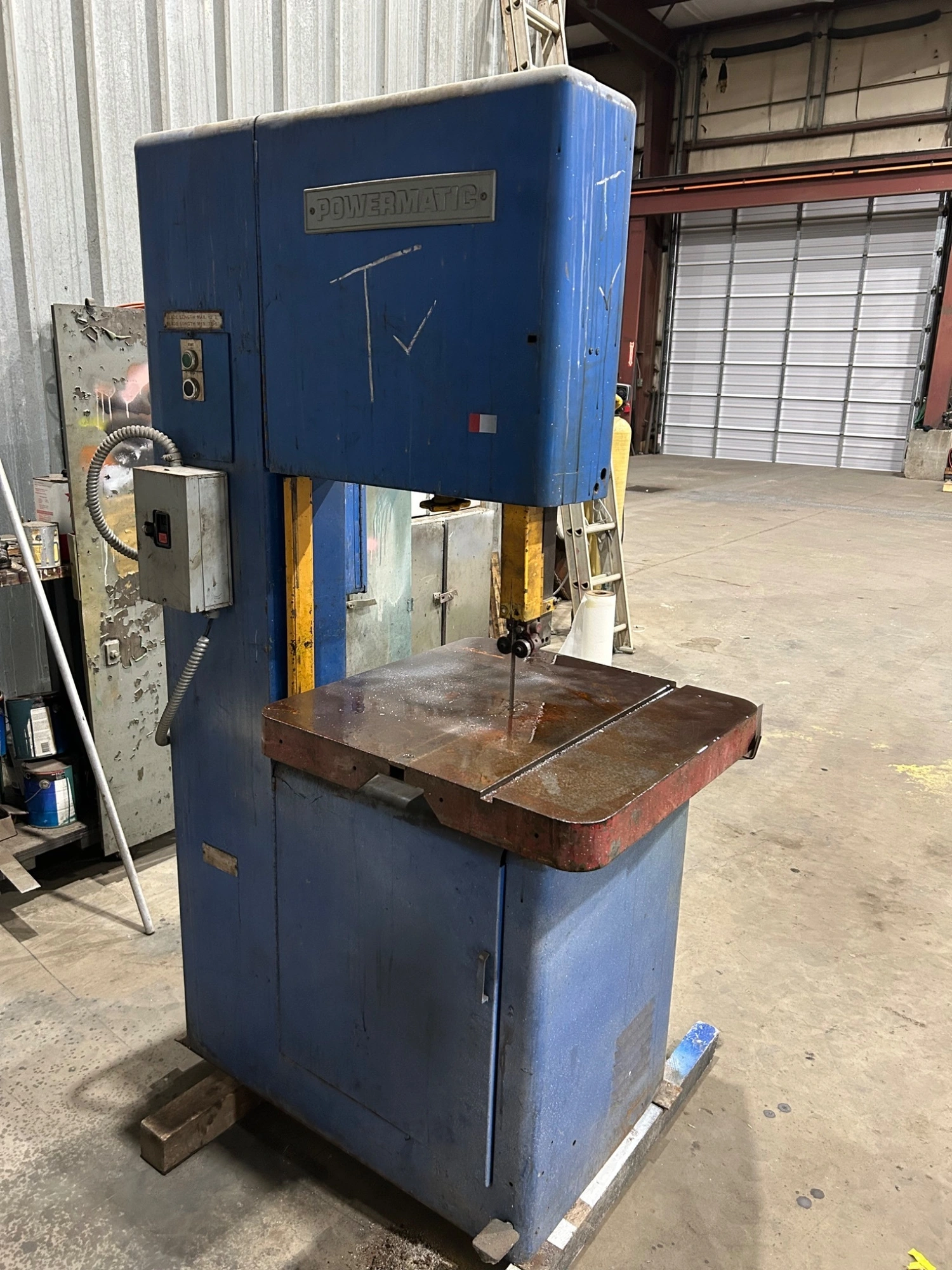 Used POWERMATIC 81 SAWS, BAND, VERTICAL 45365 | Diamond Jack Machinery ...