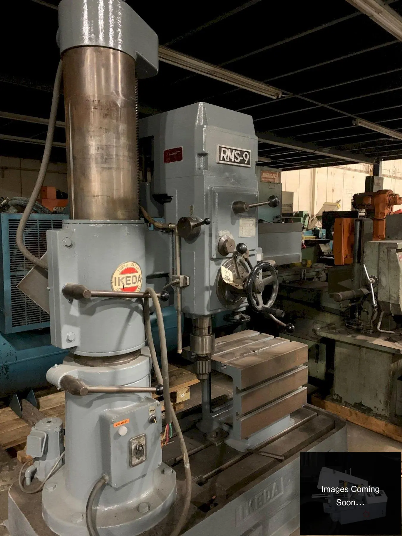 Used IKEDA RMS-9 Drills, Radial 10683 | Westbrook Engineering