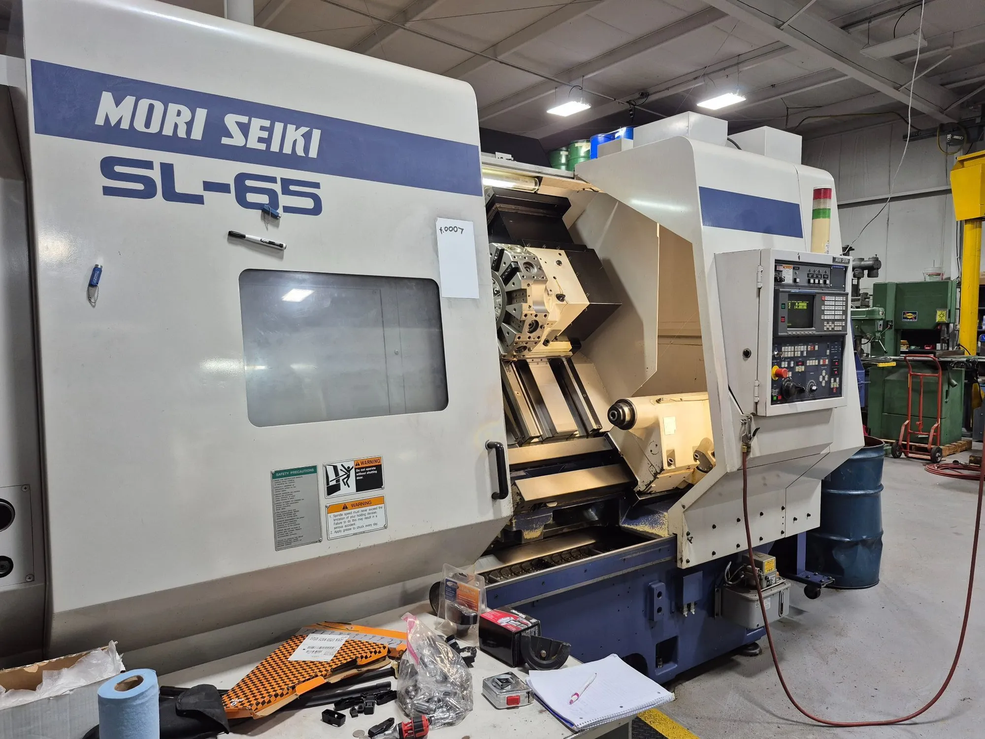Used 1997 MORI SEIKI SL-65A Lathes CNC 93400 | Asset Exchange Corporation